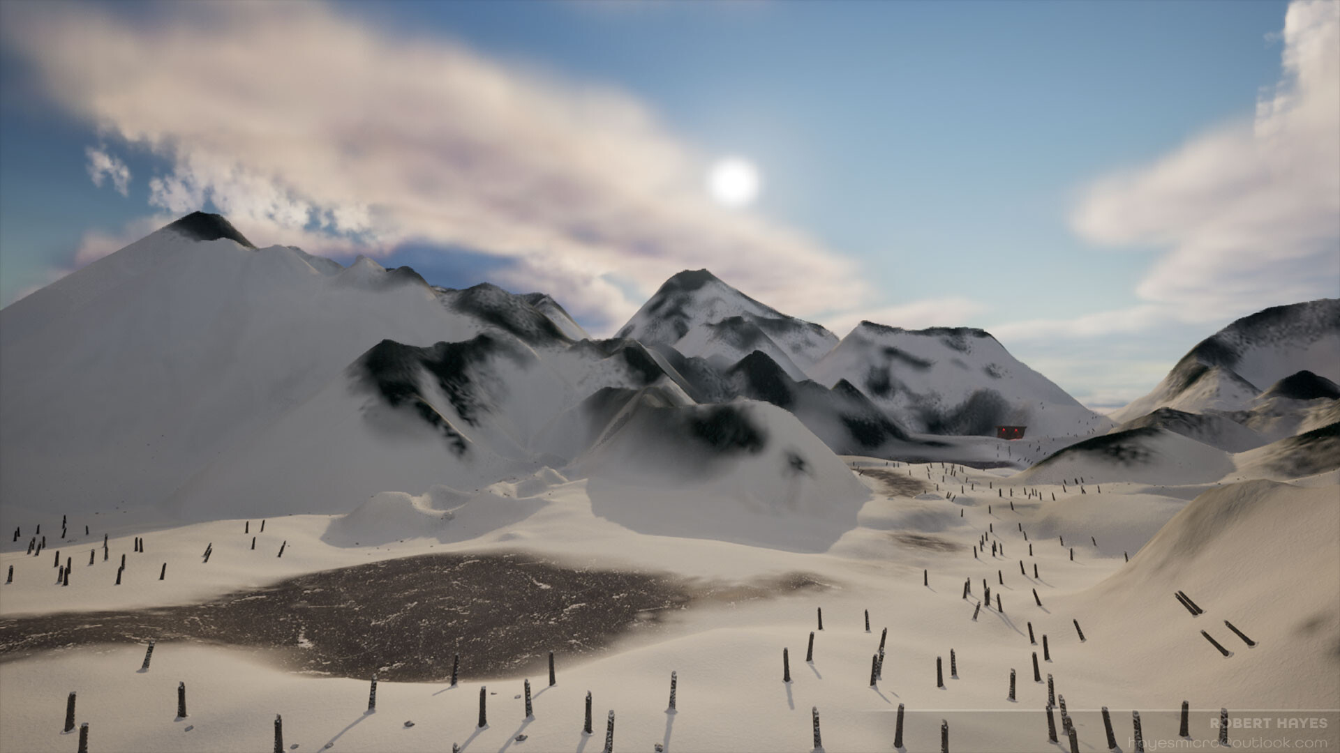 ArtStation - UE Landscape Study