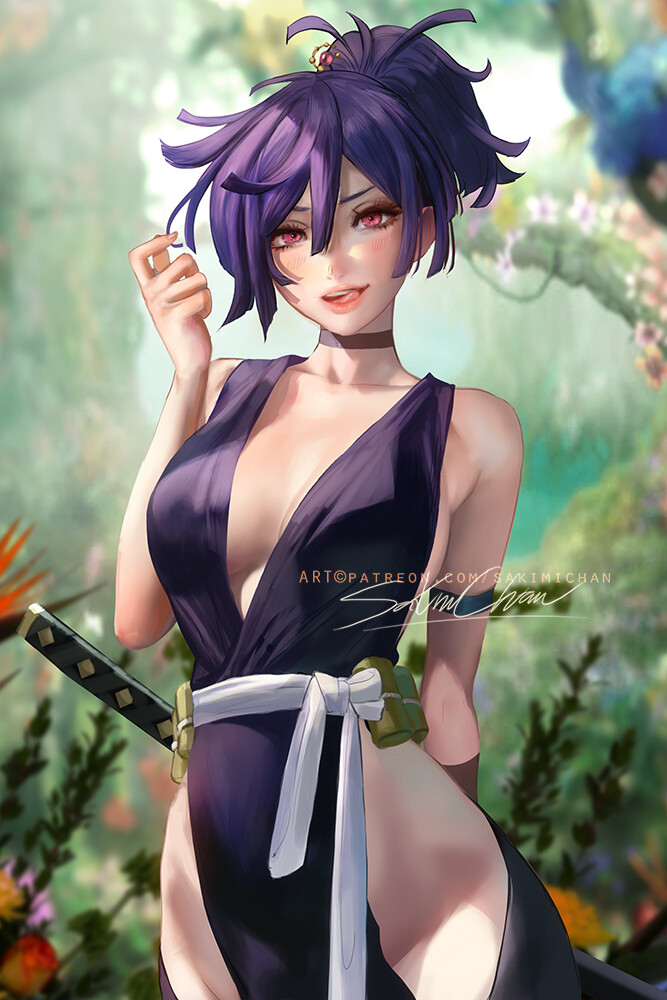 sakimi chan - yuzuriha tutorial