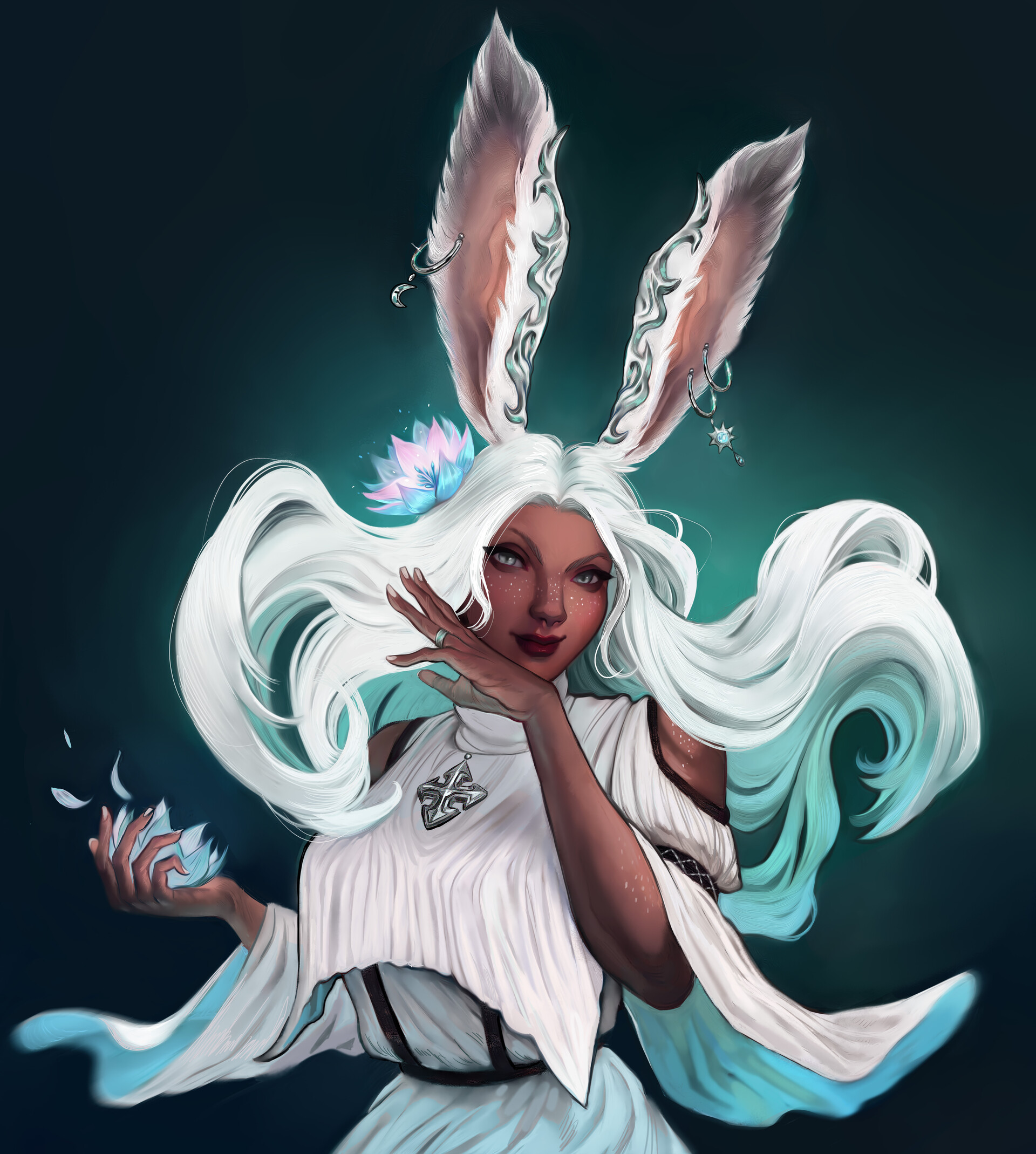 ArtStation - FFXIV (fan-art commission)