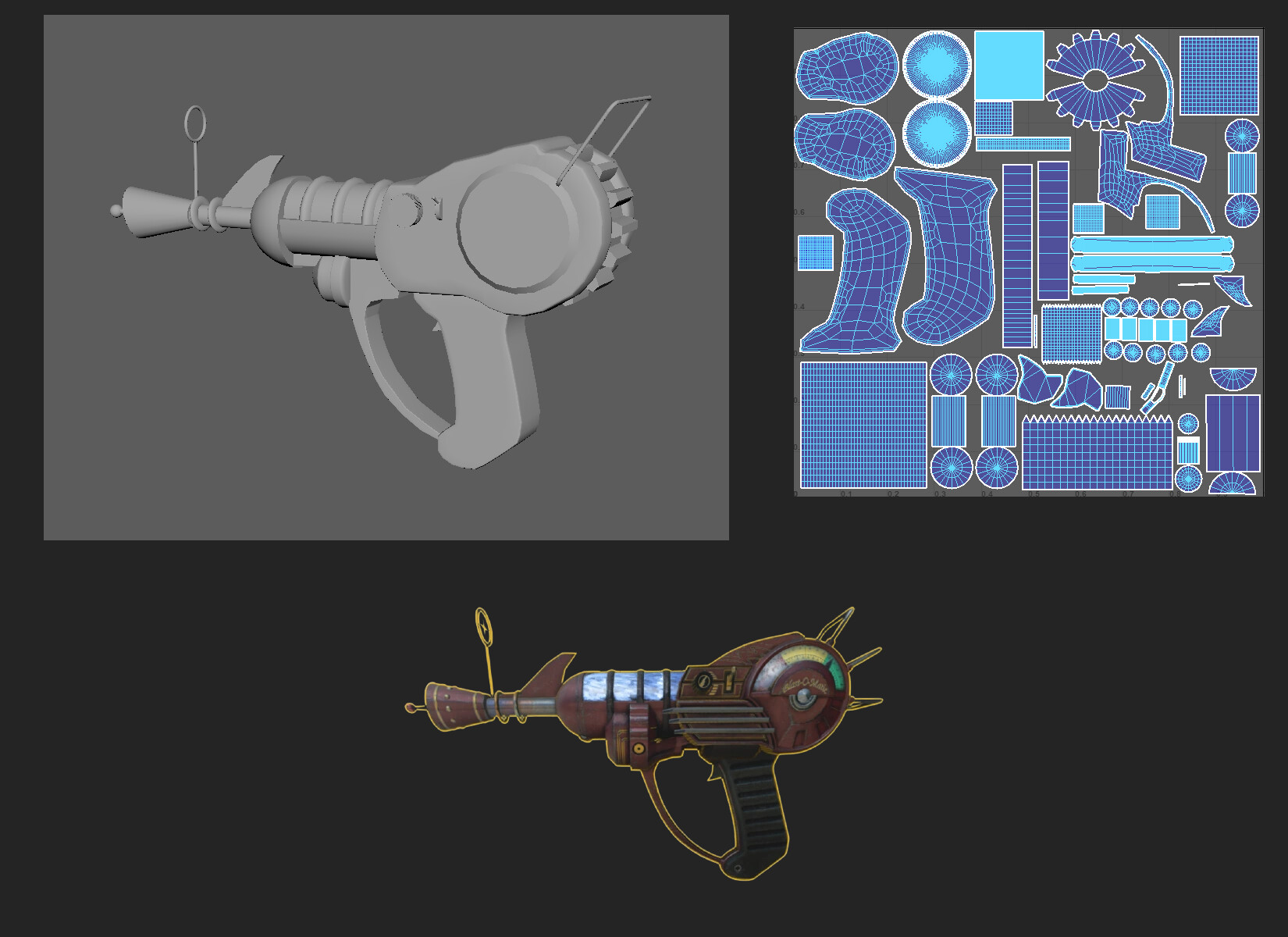 ArtStation - Ray Gun - Portfolio Piece