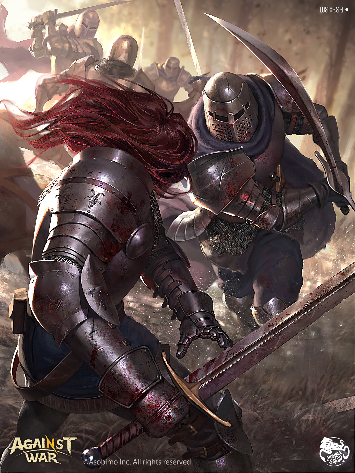 Against War by Alex Malveda : r/ImaginaryKnights