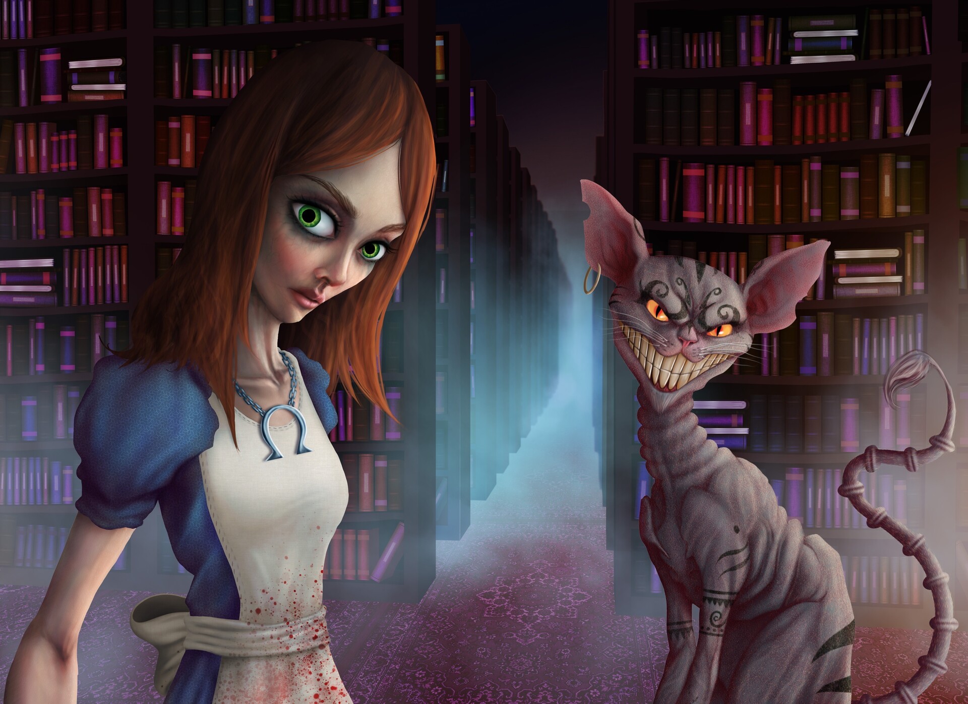 ArtStation - American Mcgee inspired Alice