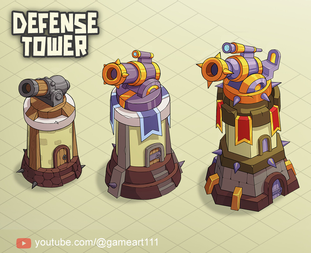 ArtStation - Defense Tower