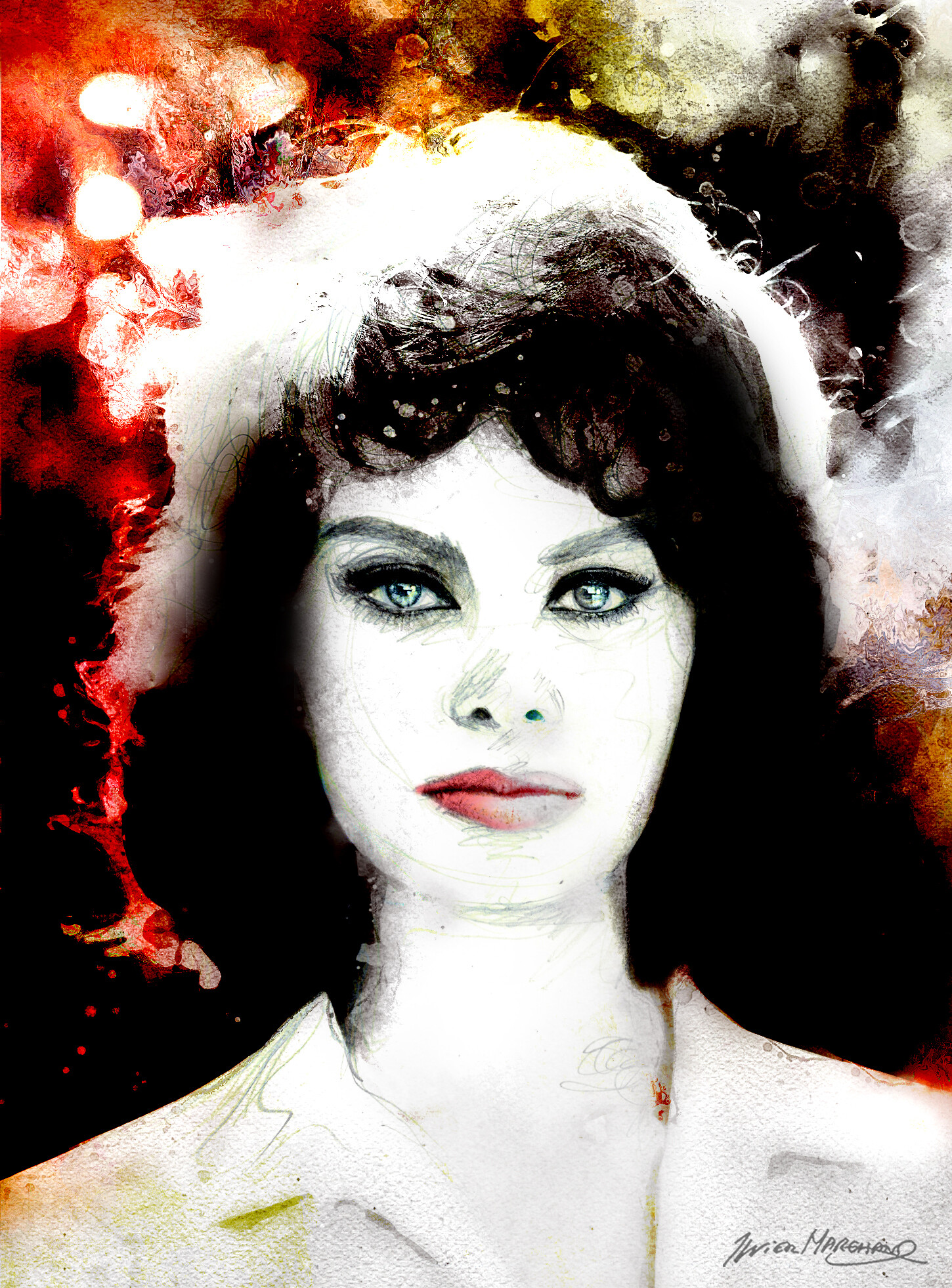 ArtStation - Sophia Loren