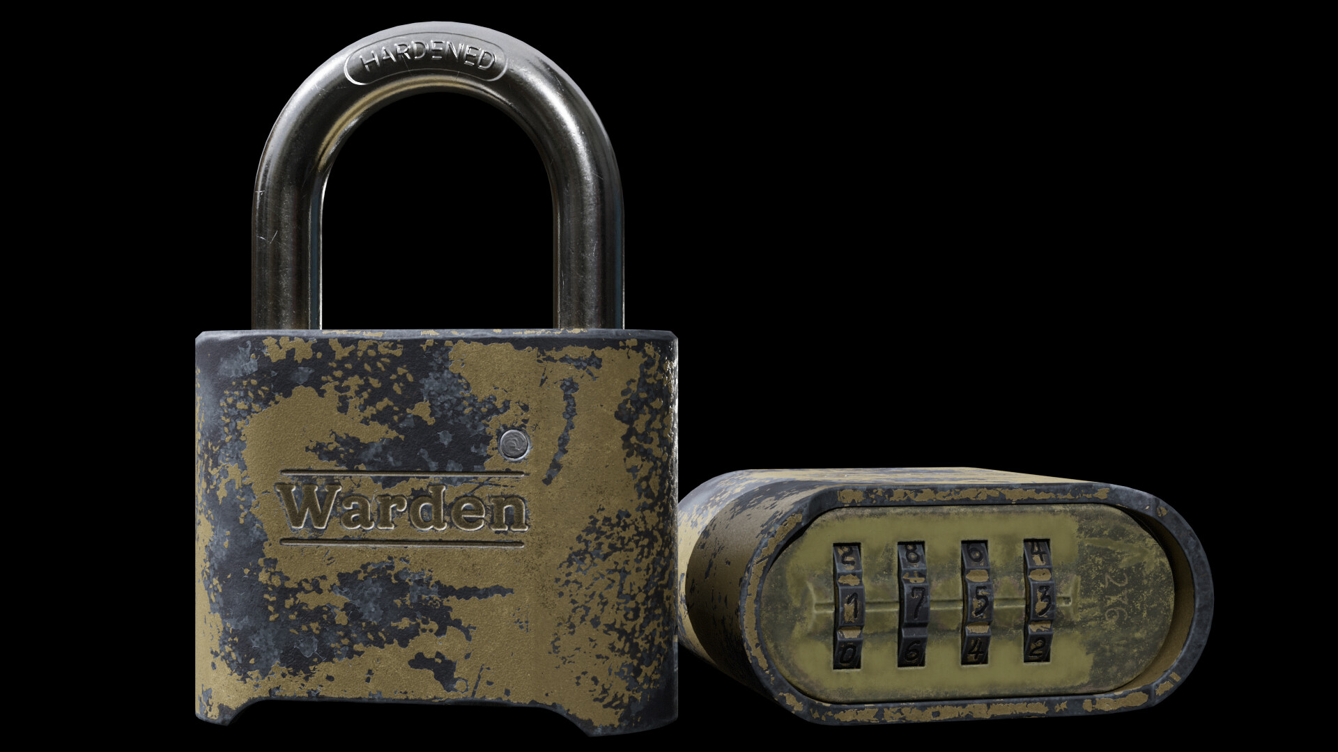 Logan Thomas Portfolio - Old Combination Lock