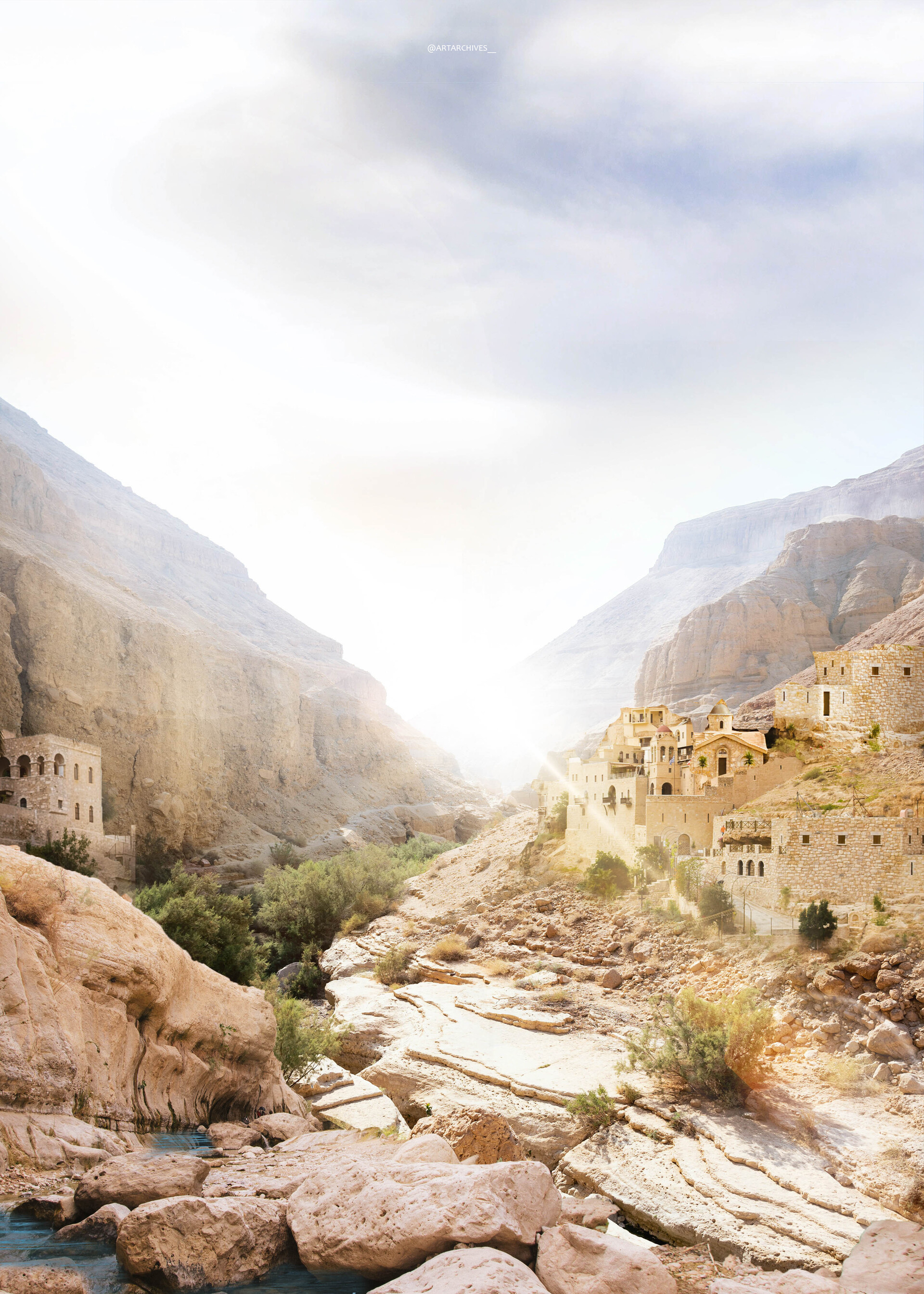 ArtStation - Bright Rock