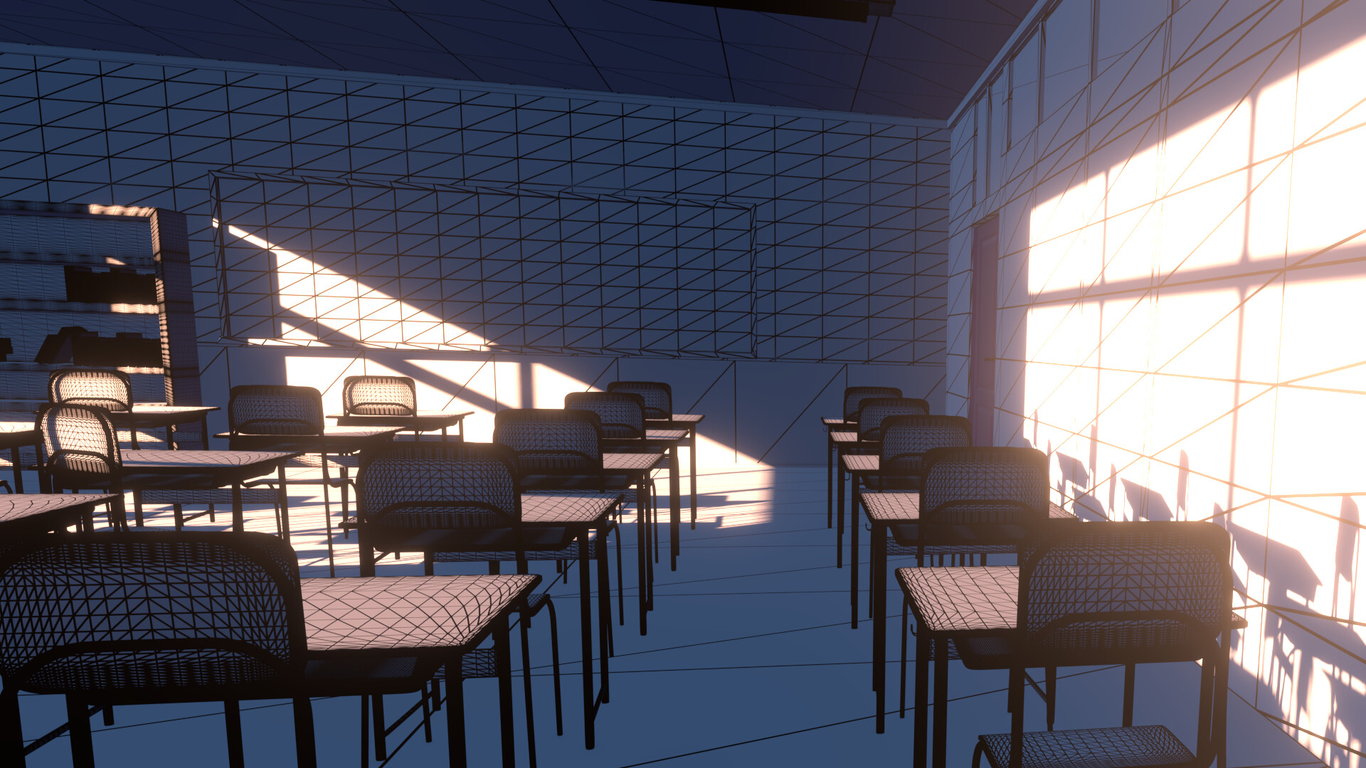ArtStation - Anime Classroom