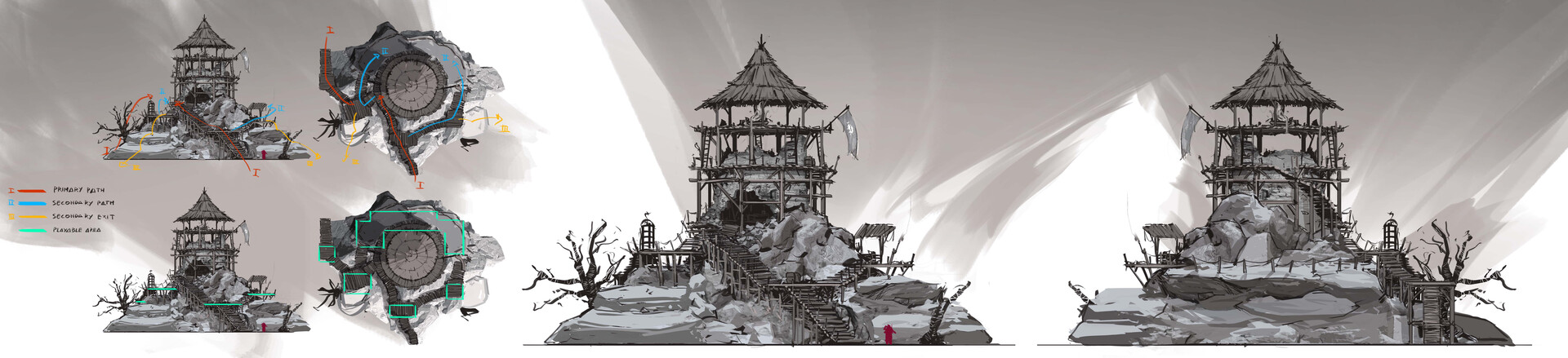 ArtStation - Old watchtower