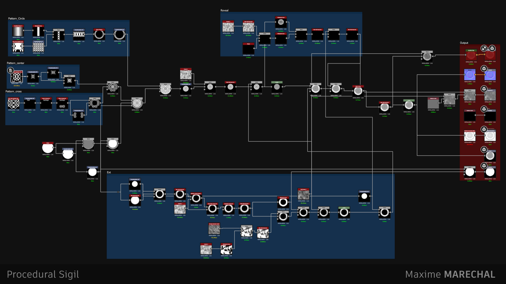 Maxime Maréchal - Procedural Sigil | DAY 21-22 - Mayterials 2023 ...