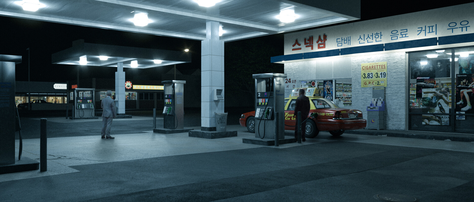 ArtStation - Collateral - Gas Station