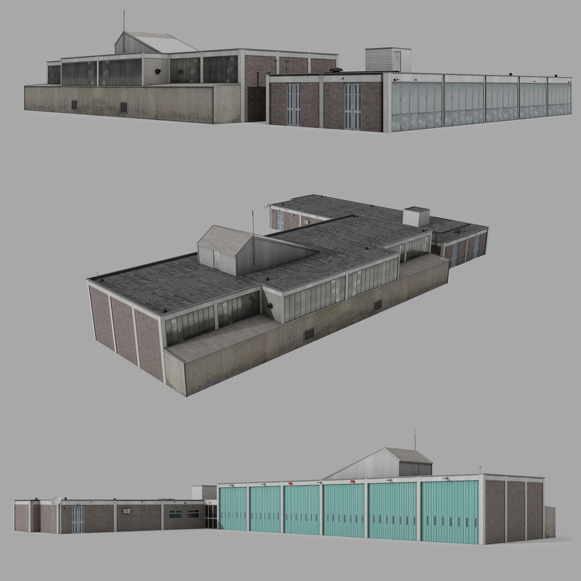 ArtStation - Low Poly building