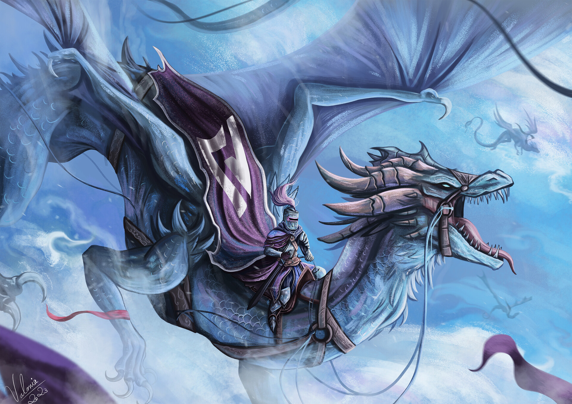 ArtStation - Dragon Riders