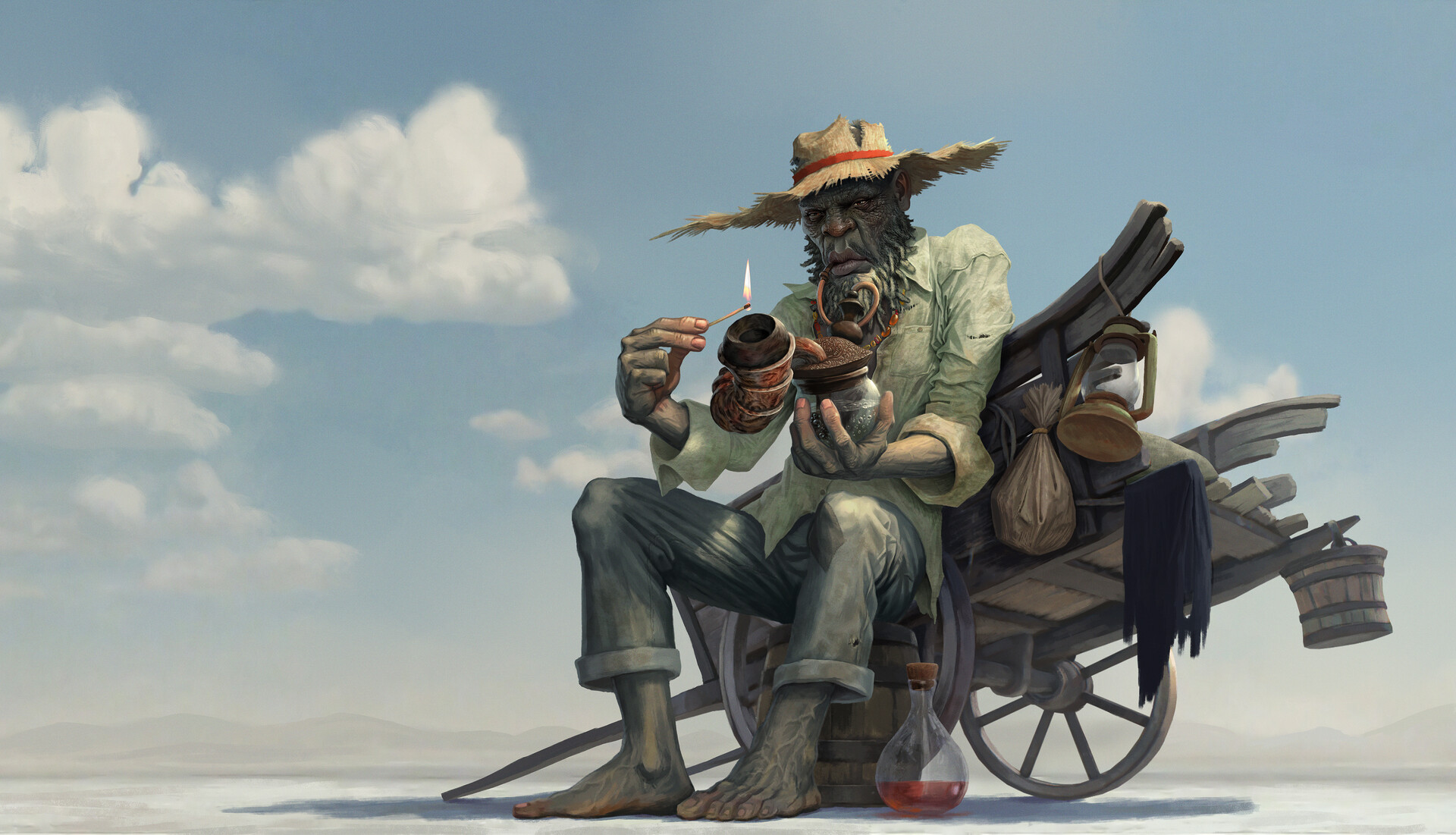 ArtStation - Spirit of the desert