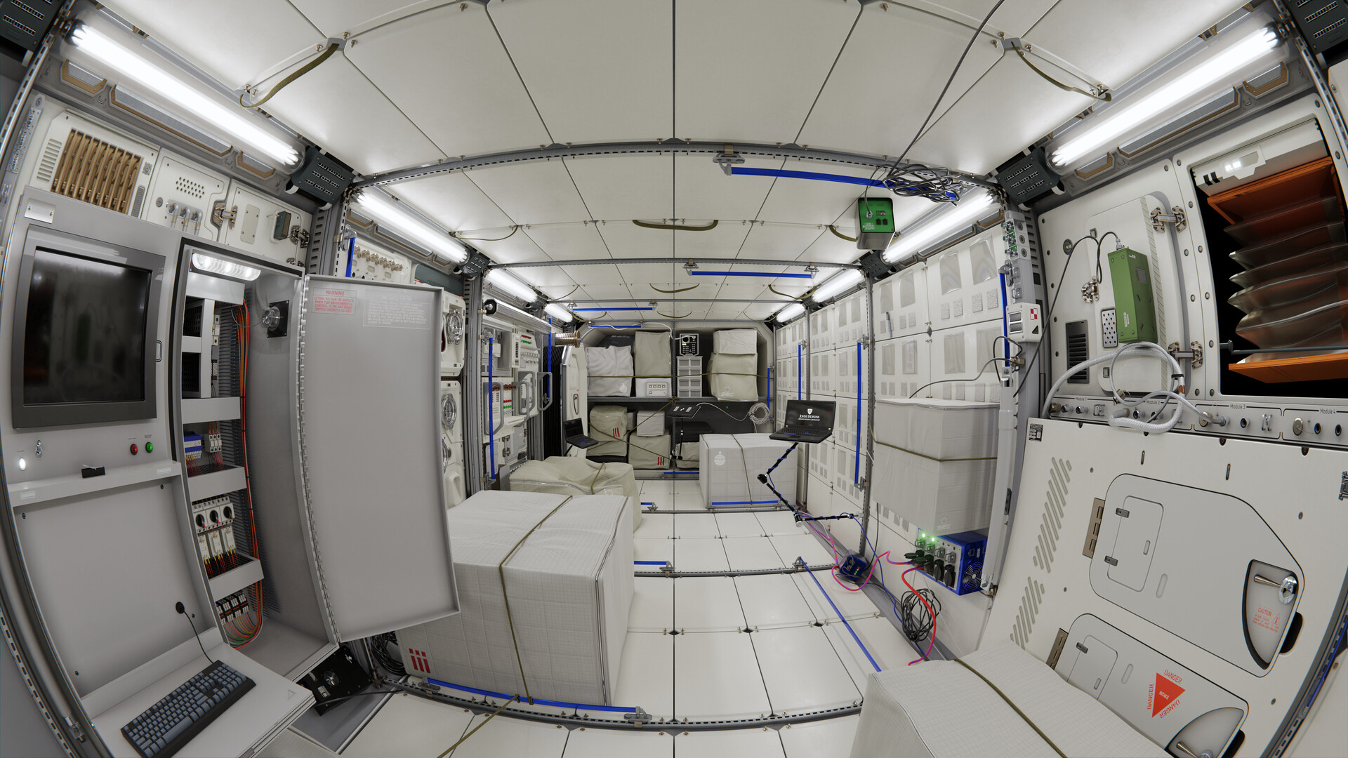 ArtStation - ISS Interior