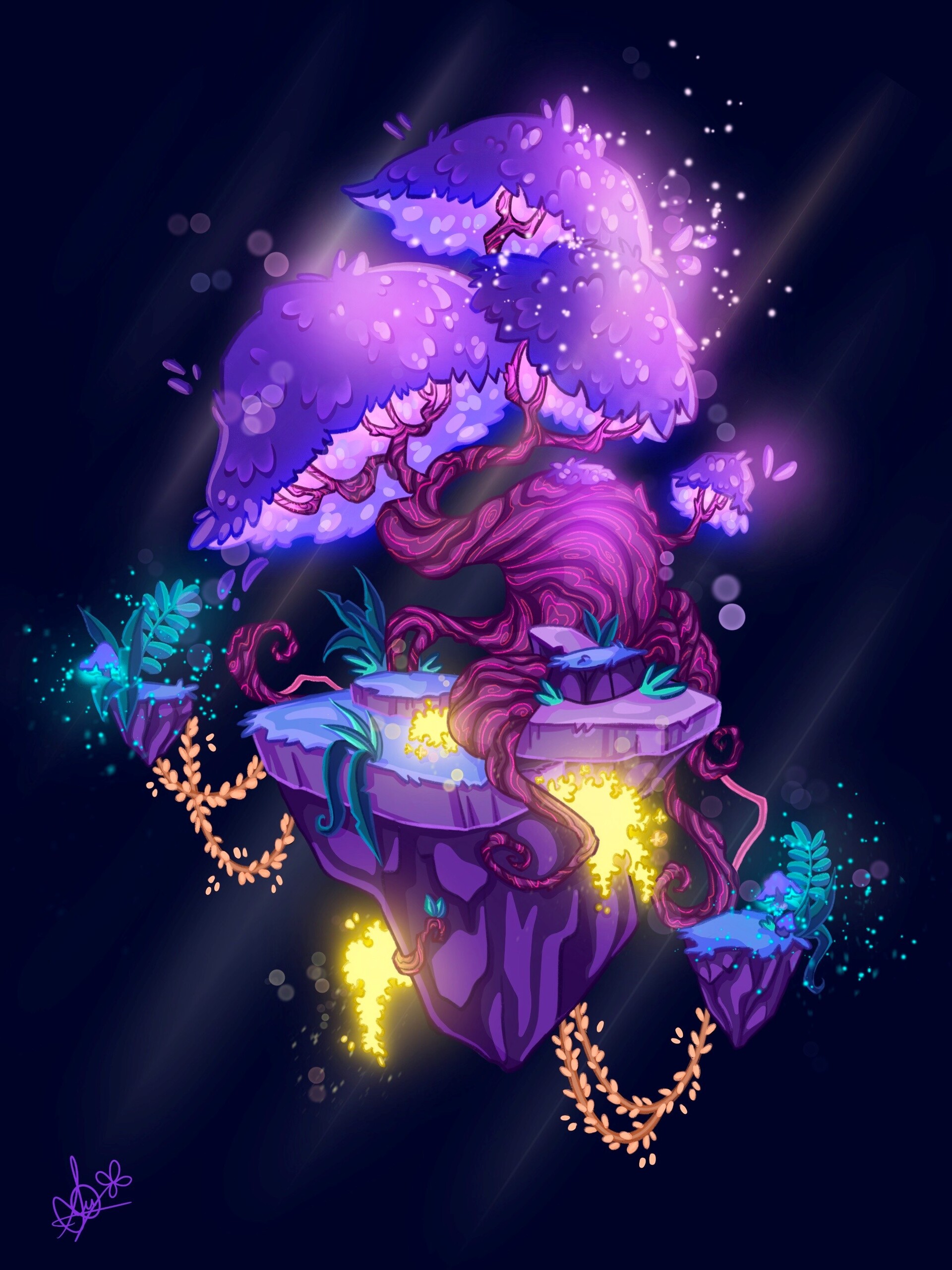 ArtStation - Magical Tree