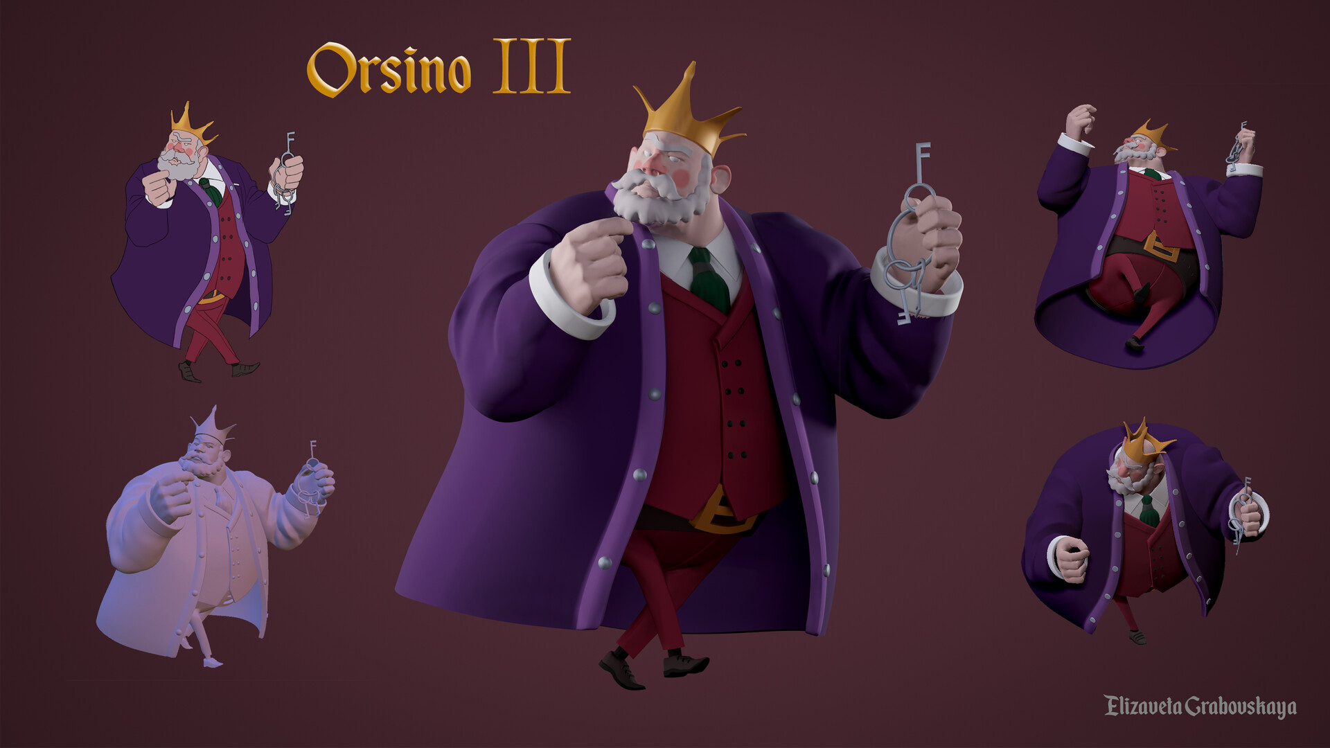 ArtStation - 3D Sculpture - Orsino III