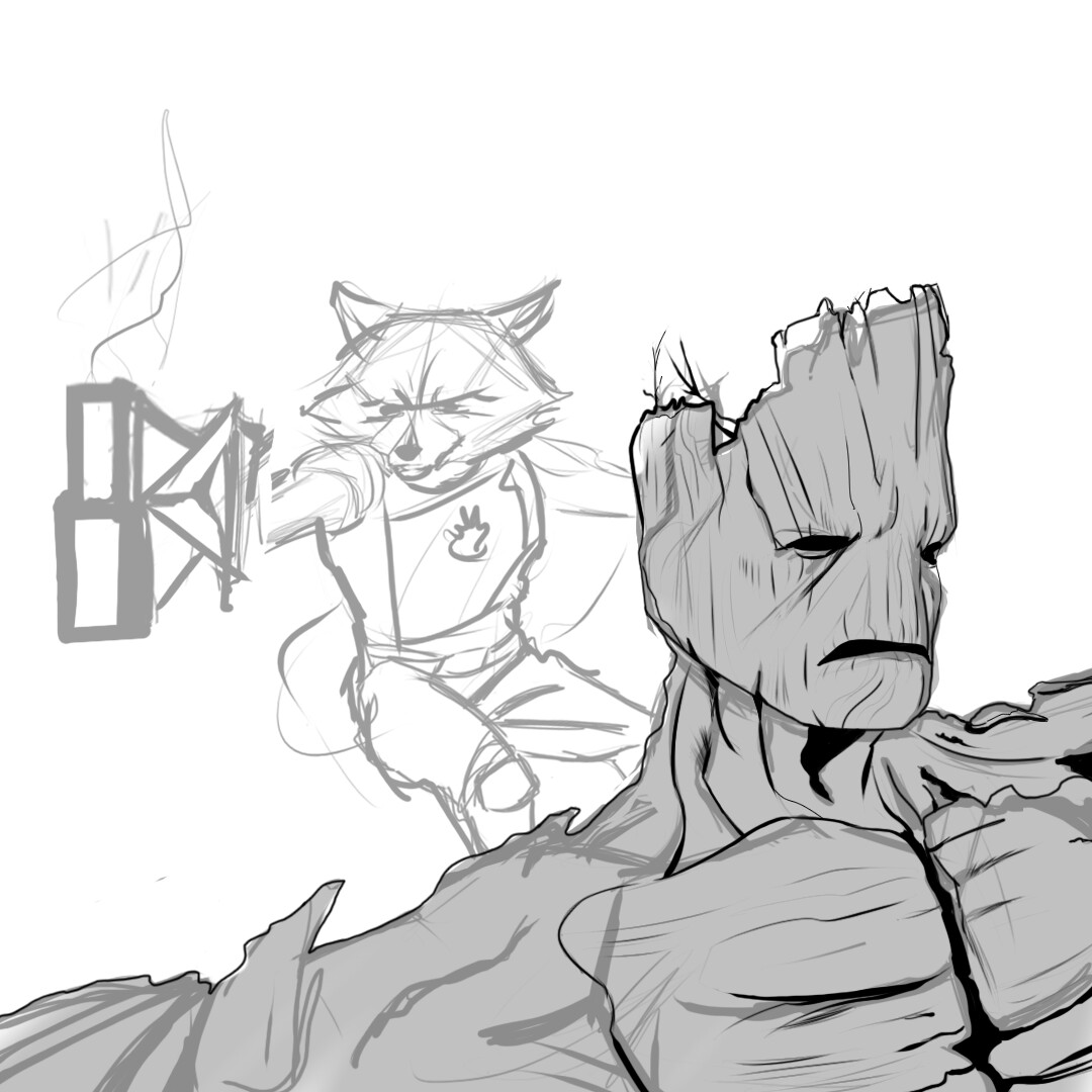 rocket coloring page guardians of the galaxy