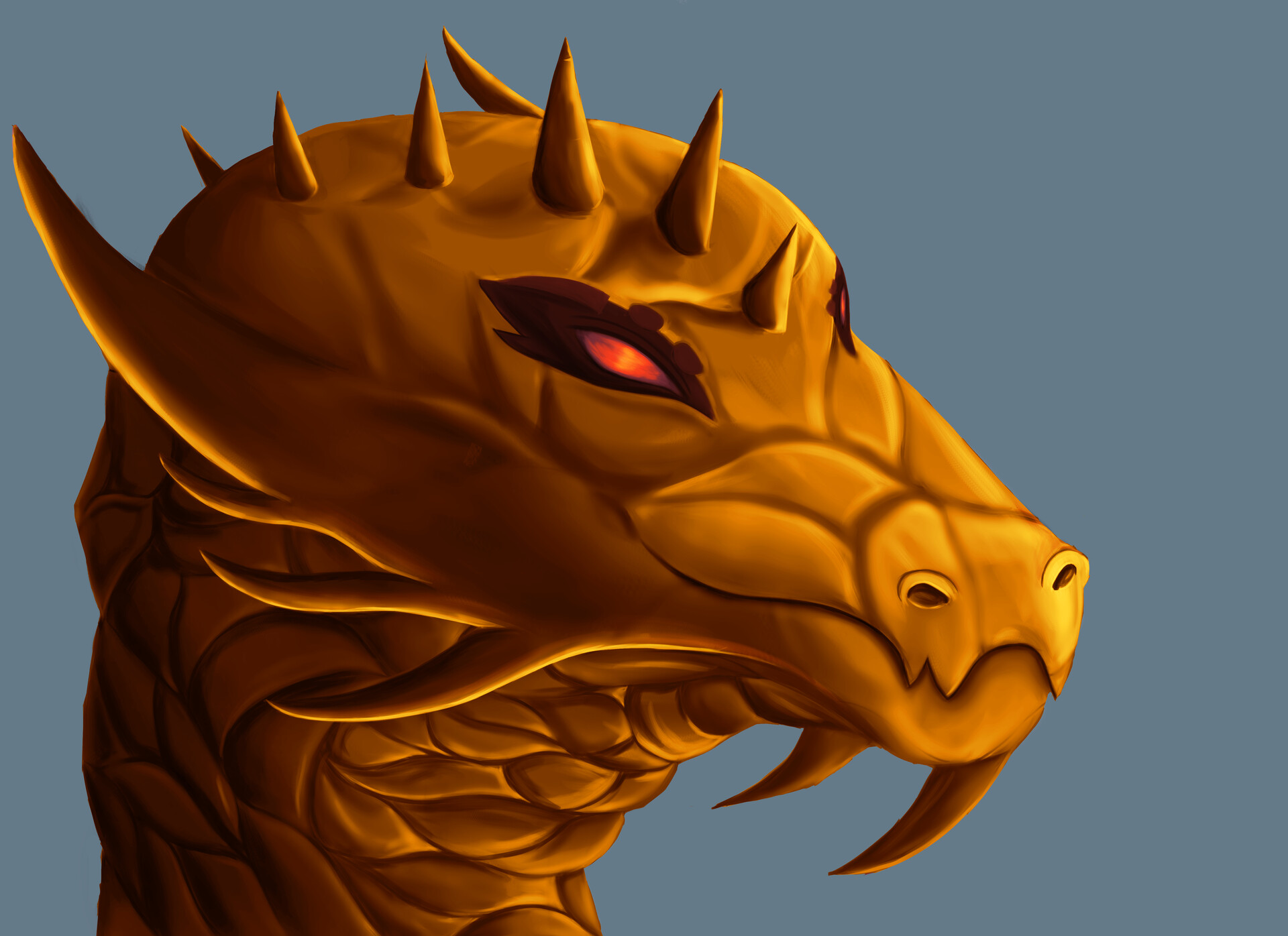 ArtStation - DnD Dragonborn Art