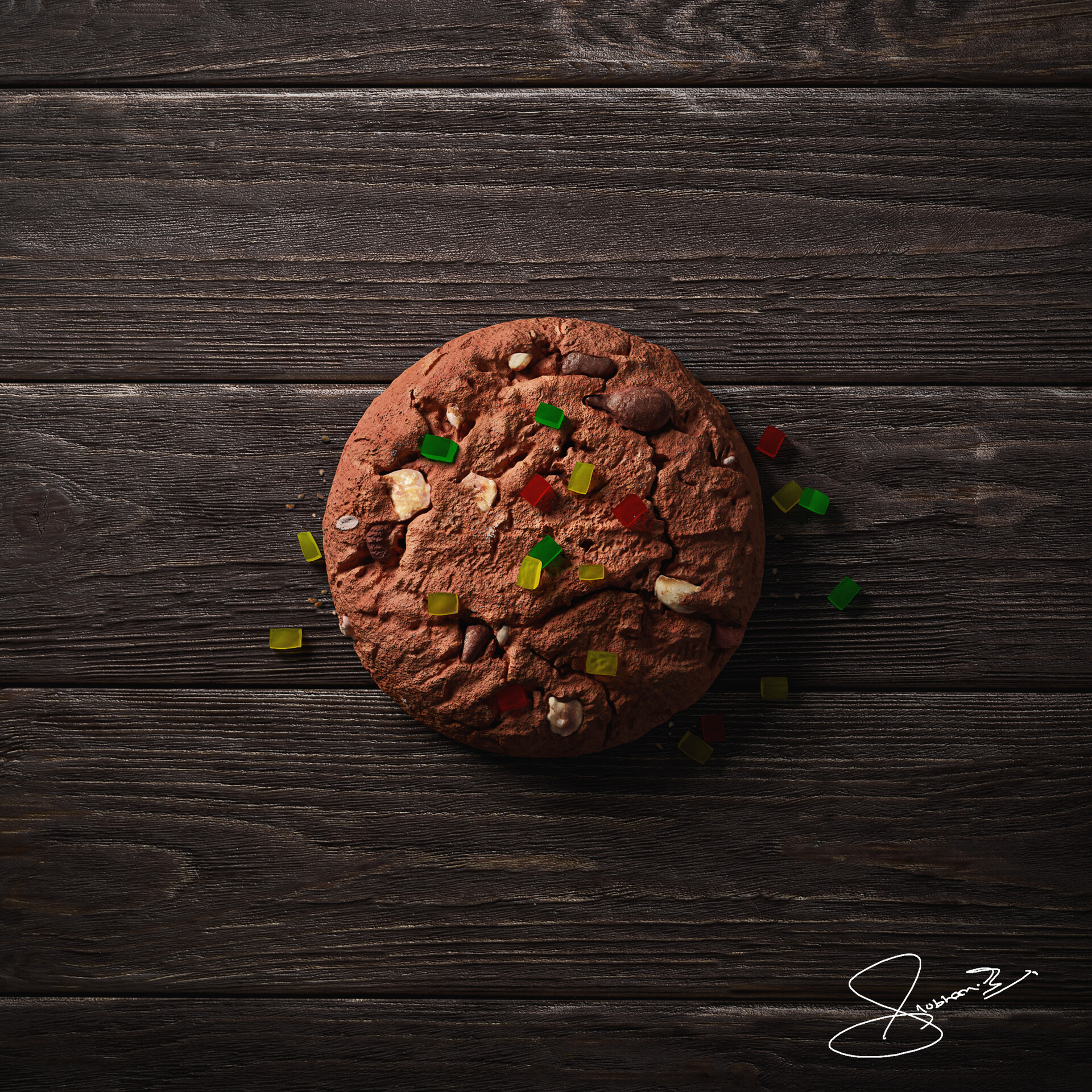 ArtStation - Cookie with Tutti Frutti