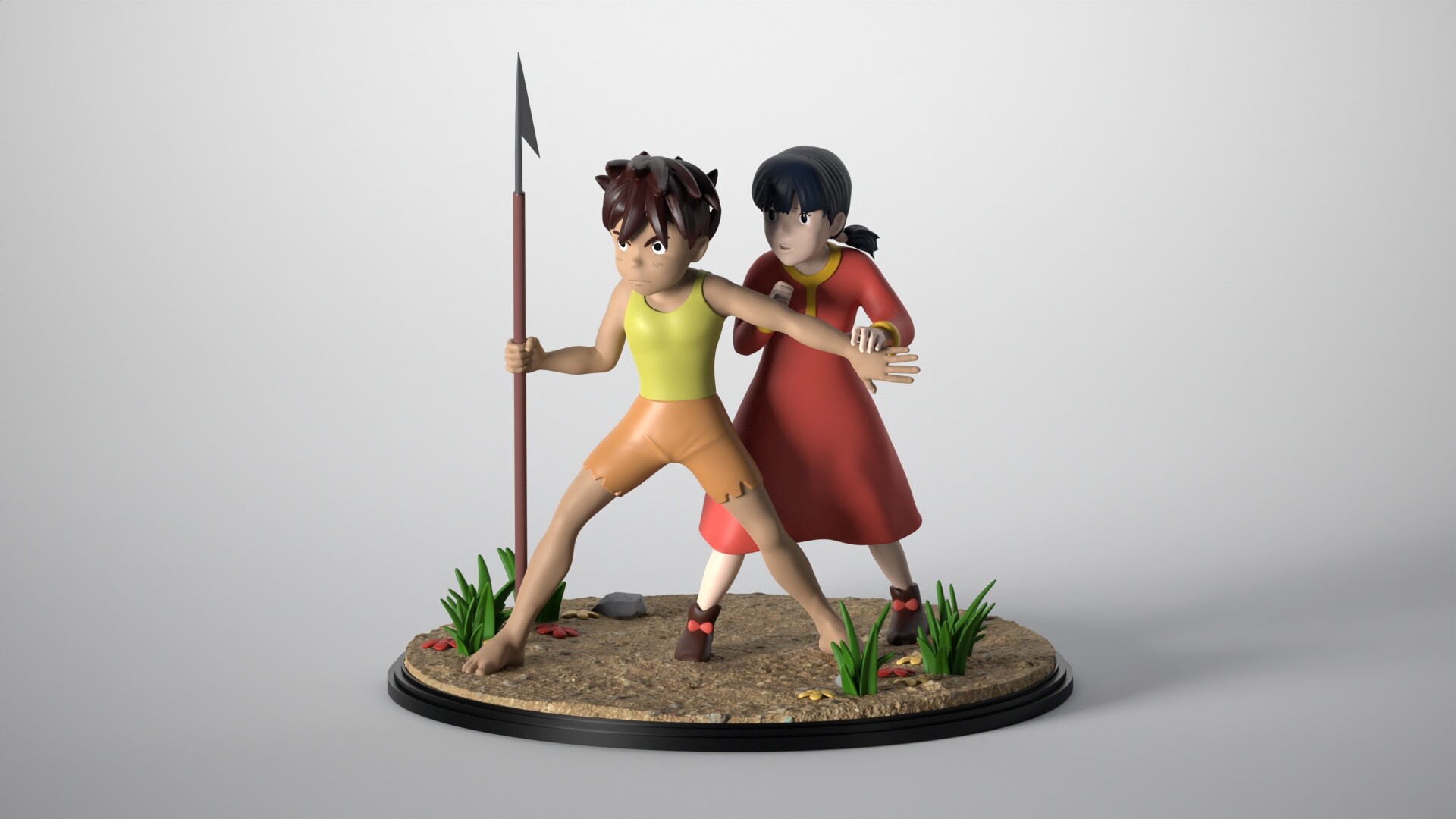 ArtStation - Conan Future Boy - 3D PRINT