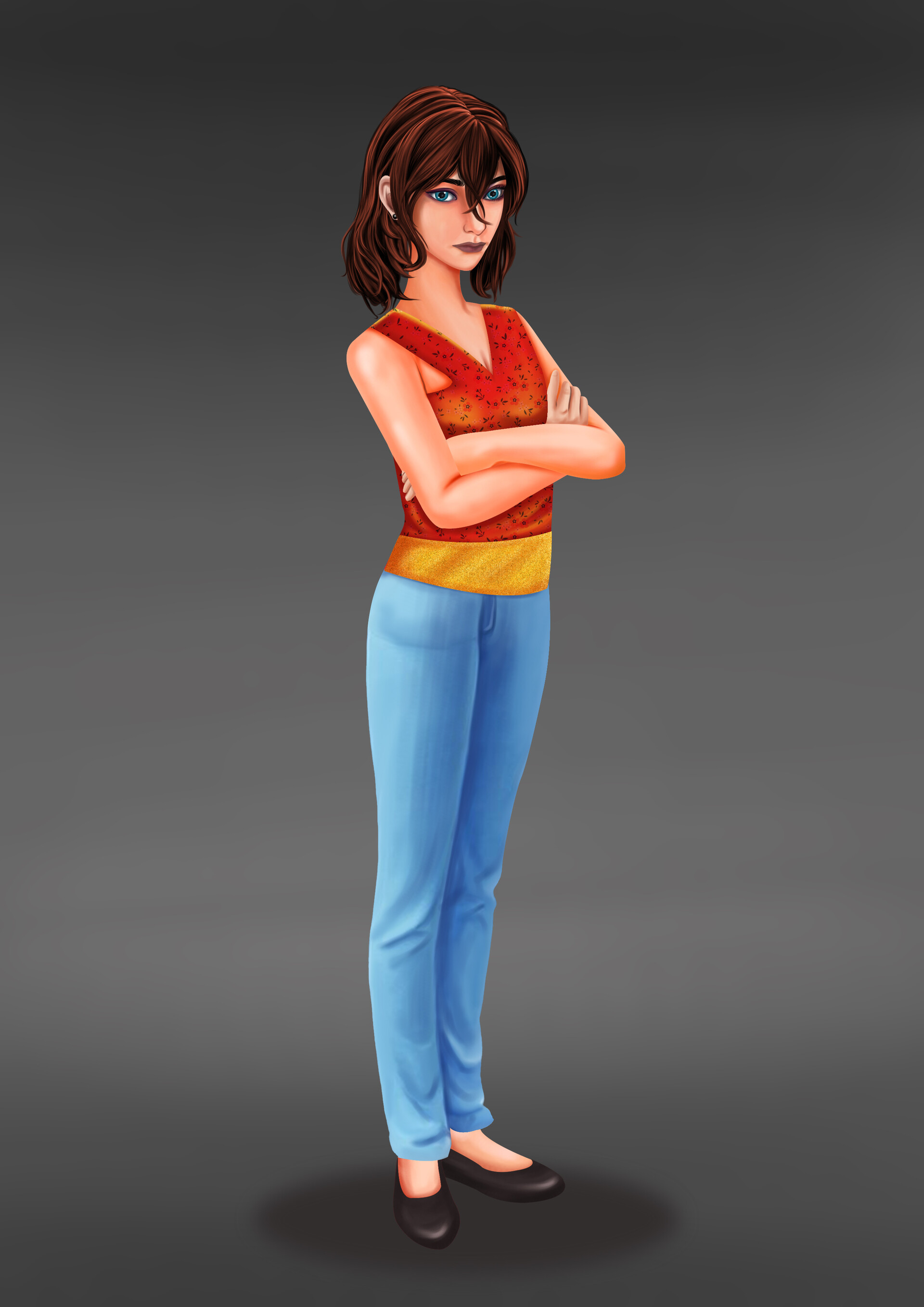 ArtStation - Female game character