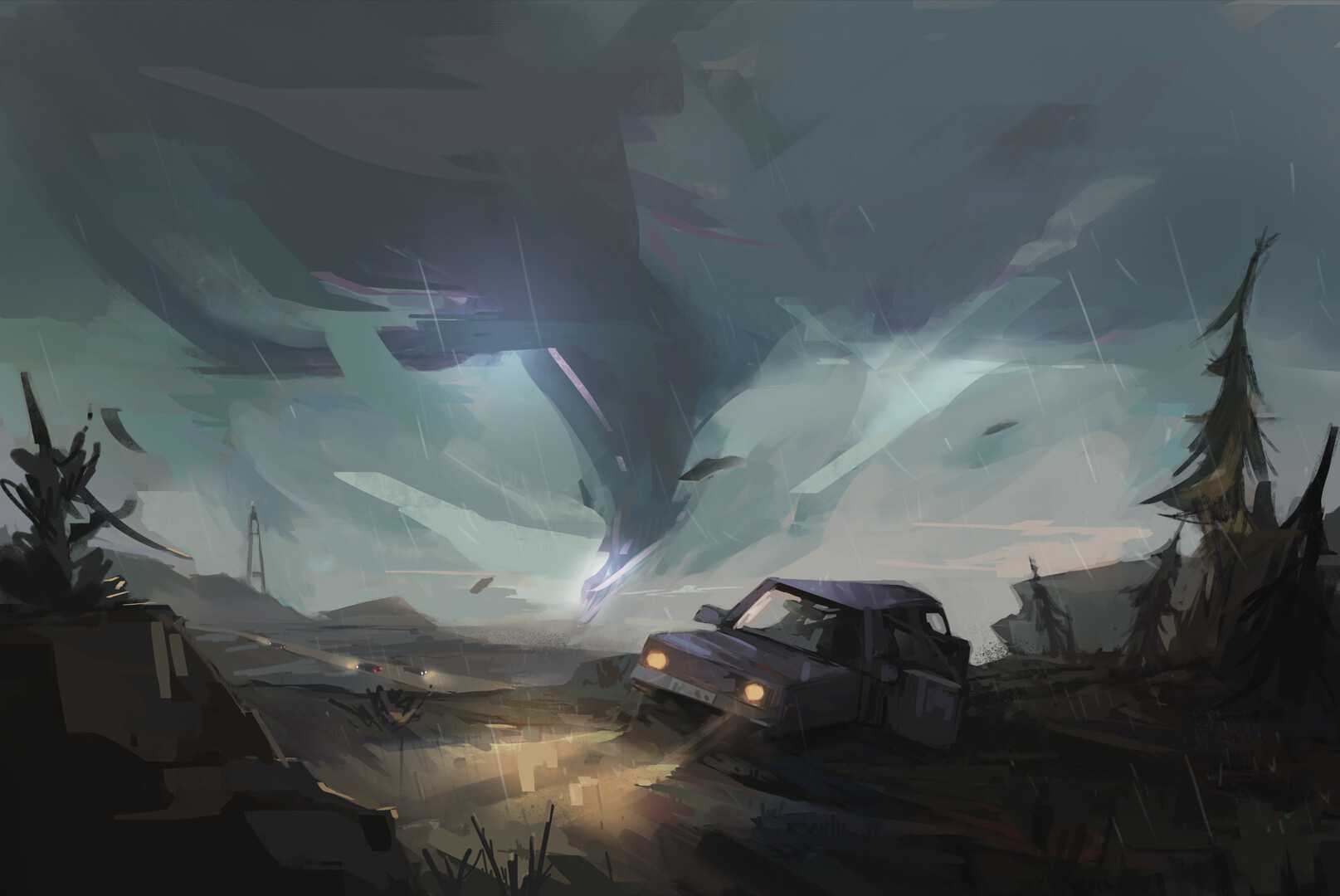 ArtStation - Approaching Storm - Concept