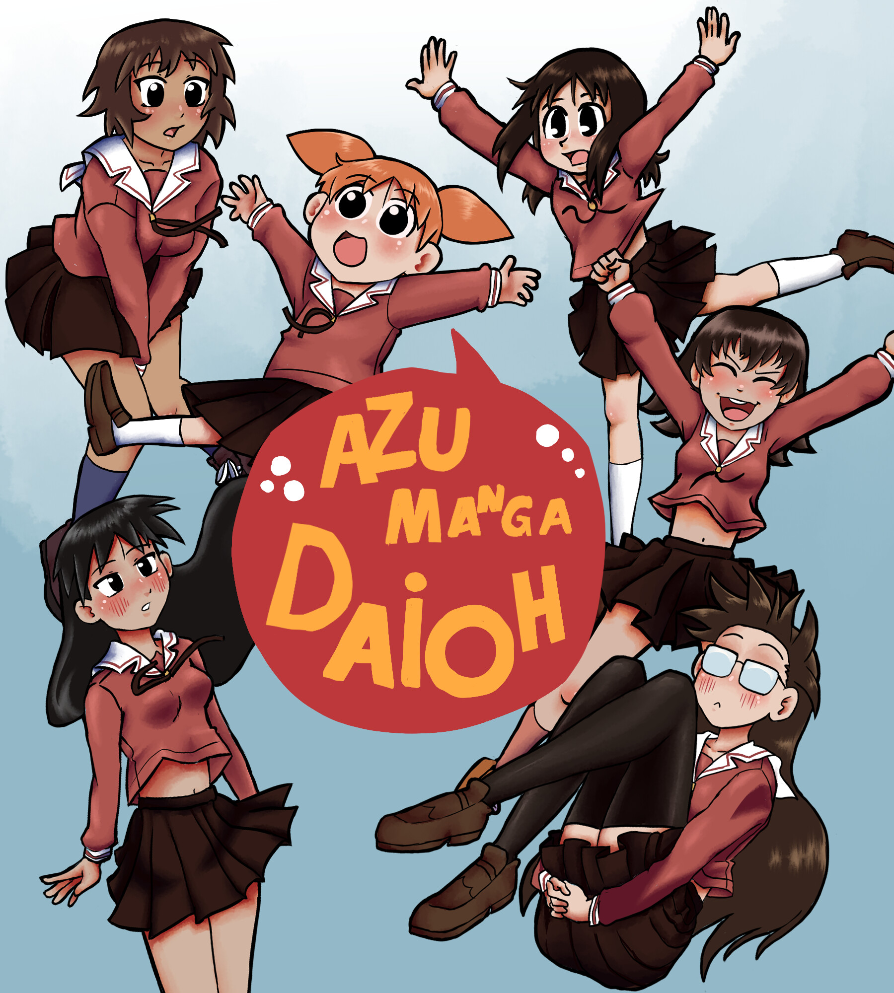 ArtStation - azumanga daioh!