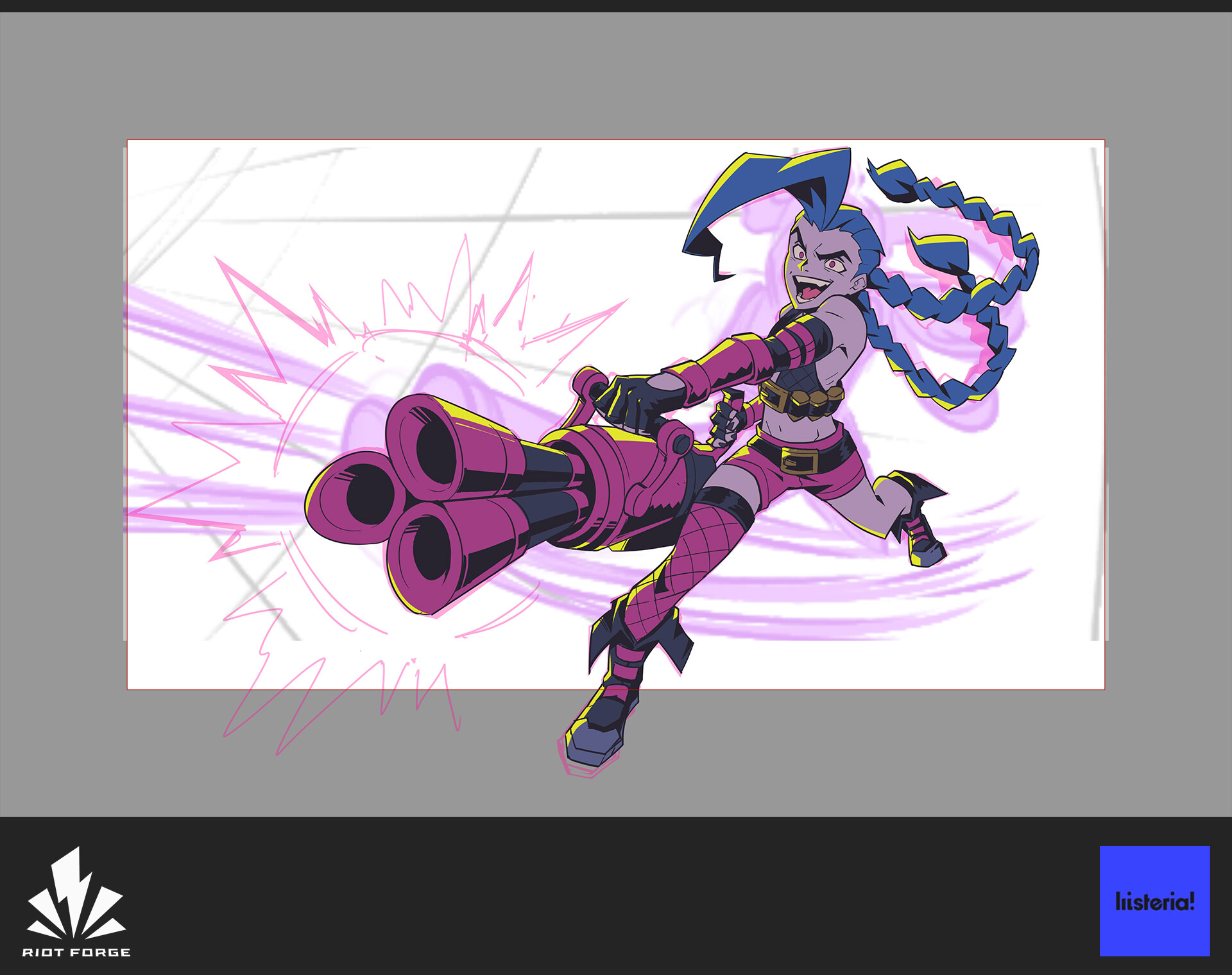 Marcos Kenji Uchima - SPACE AND TIME (CONV/RGENCE) - Concept Art (Jinx)