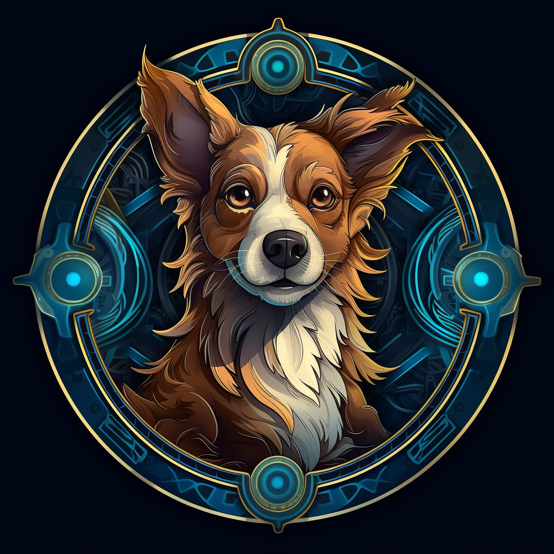 ArtStation - Dog style avatar´s