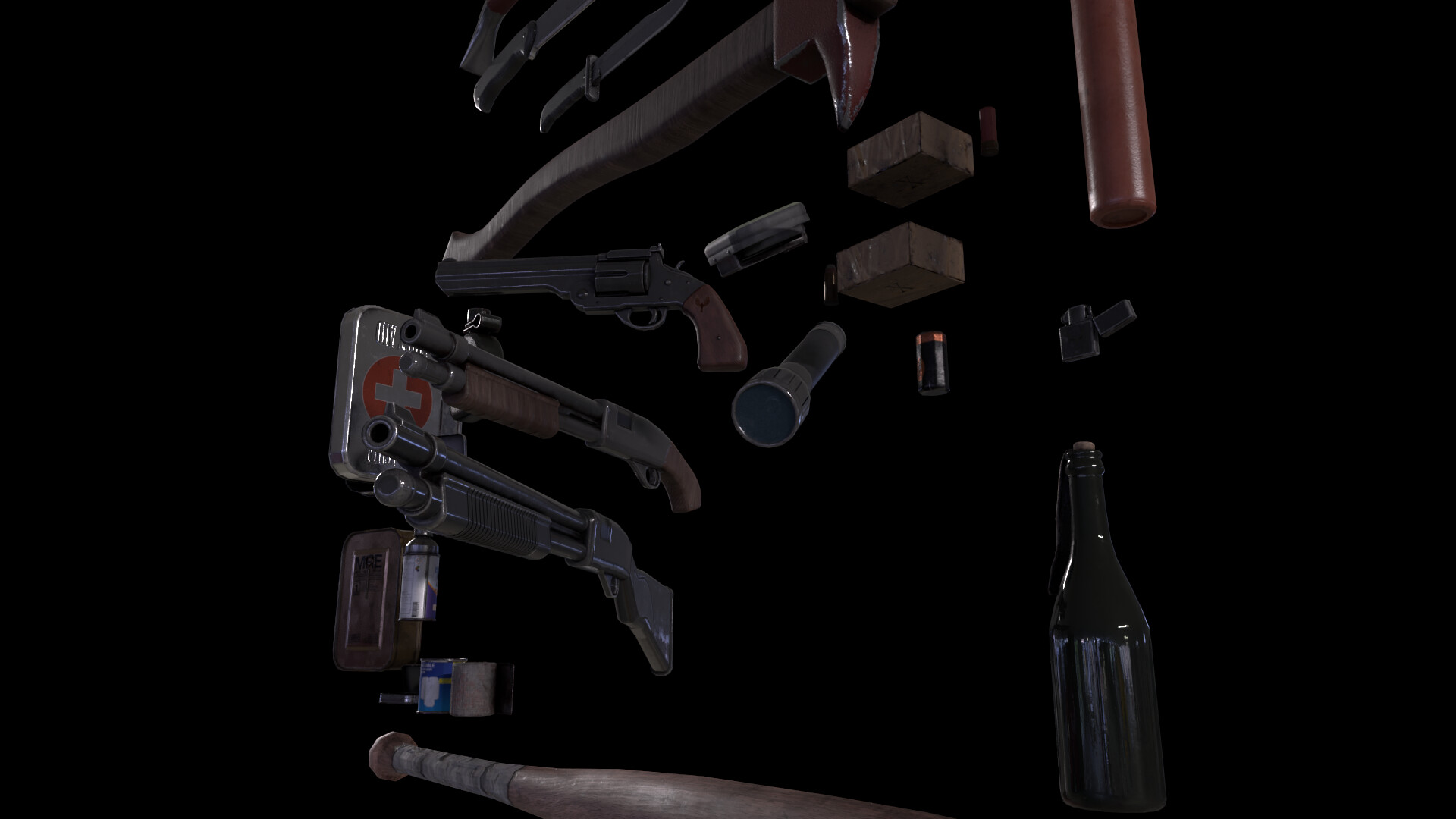 ArtStation - Survival Kit - Optimized for videogames