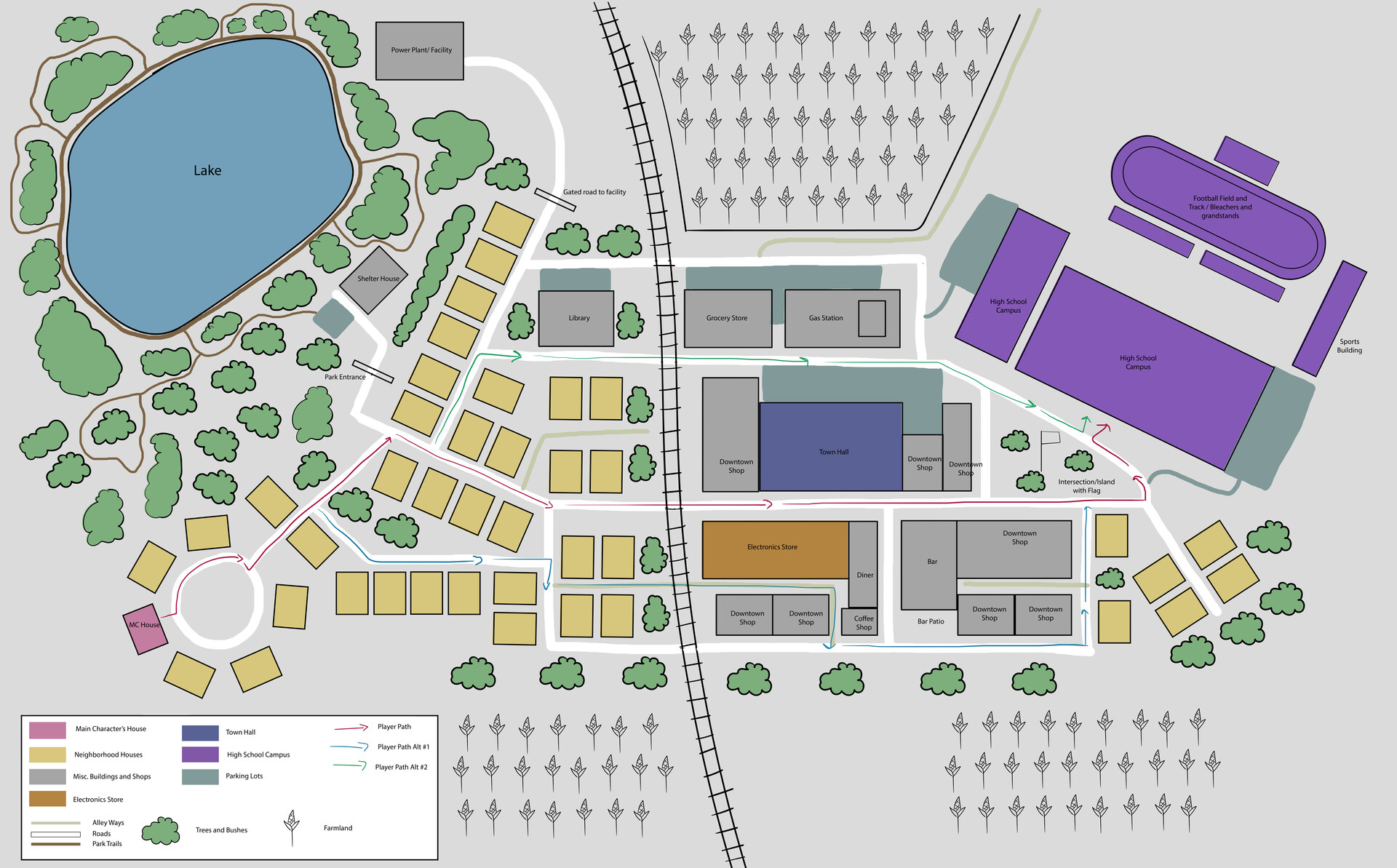 ArtStation - City Map