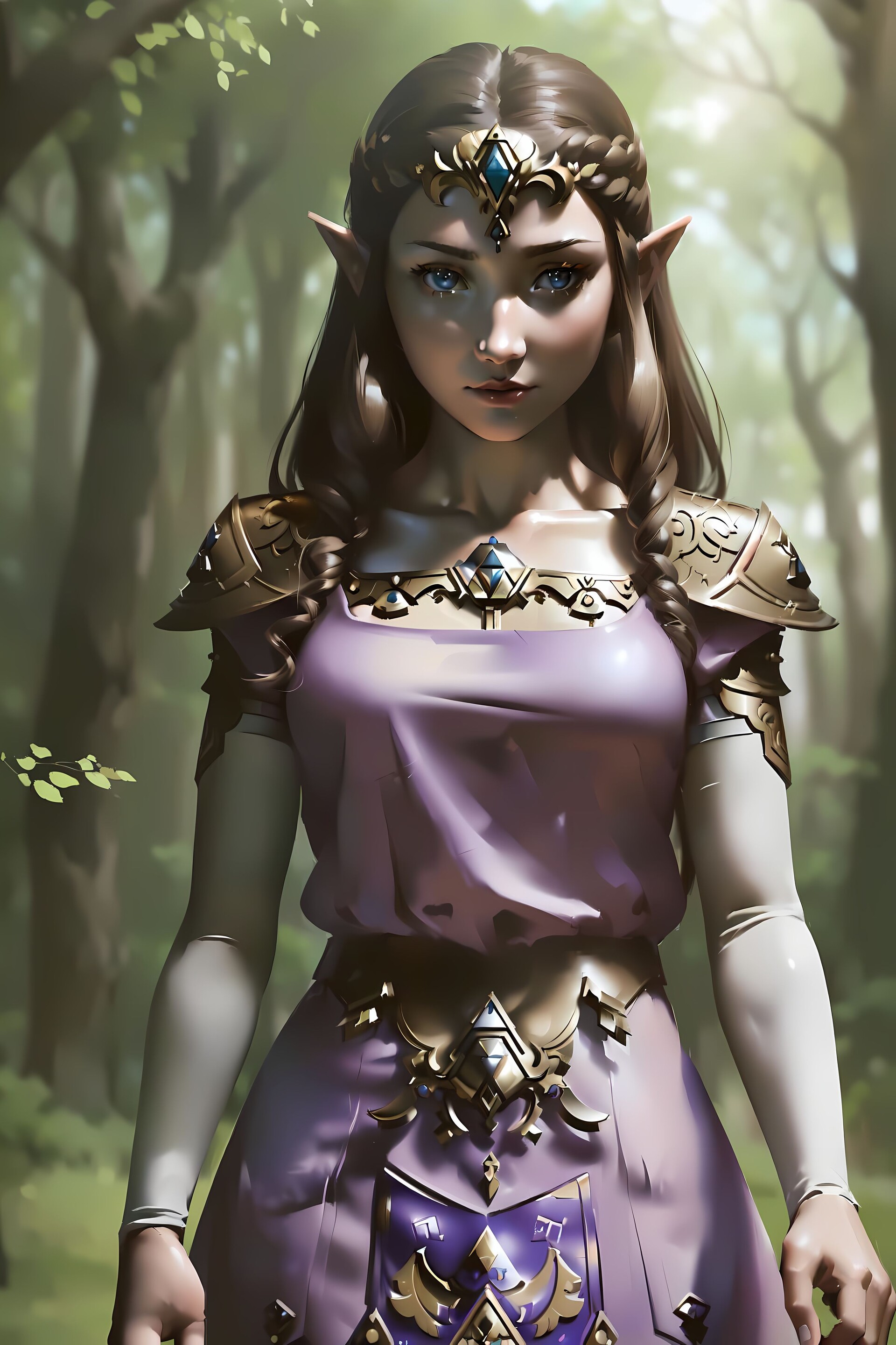 Artstation Twilight Princess Zelda Ani