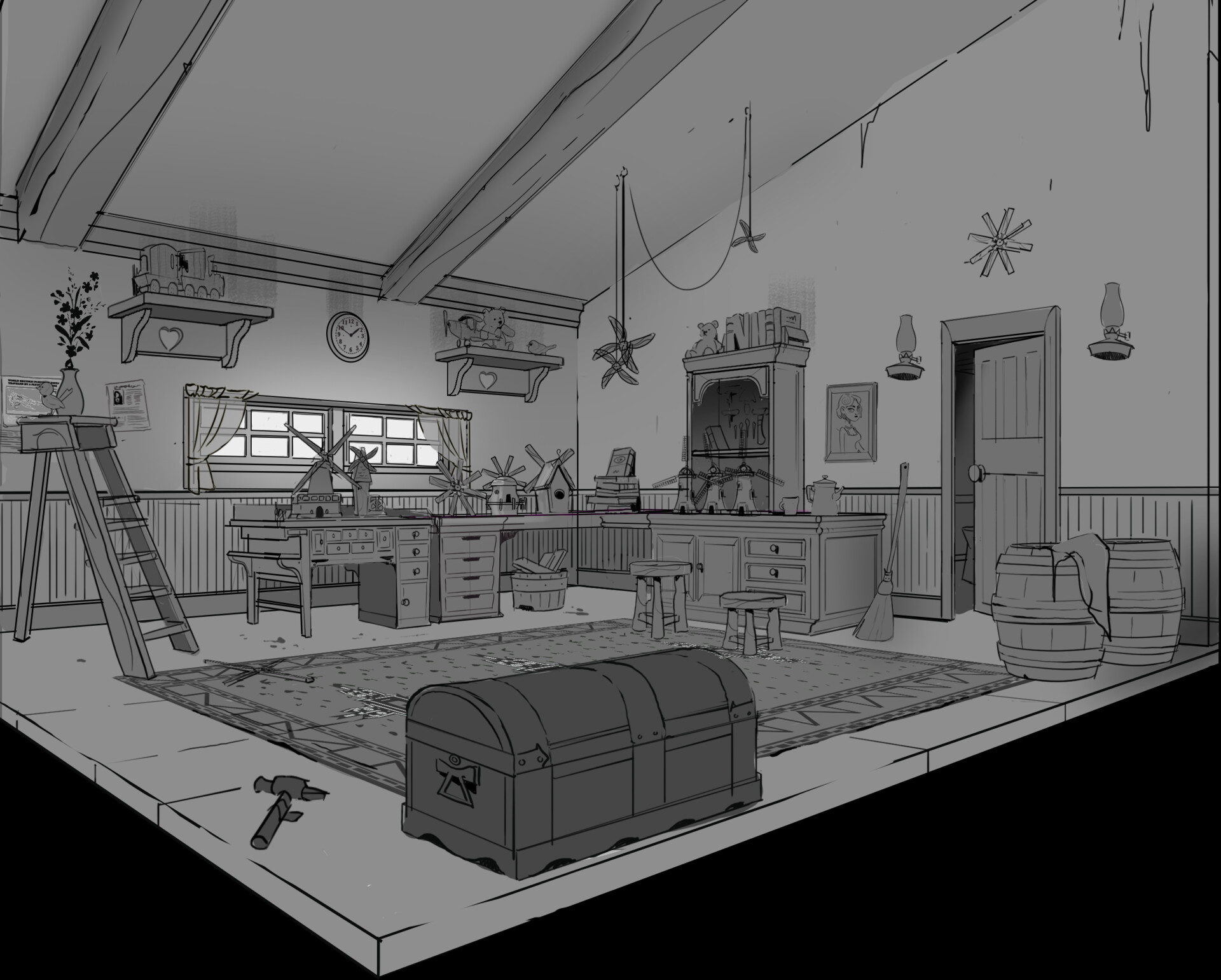 ArtStation - Mister Adrian's Toy Shop