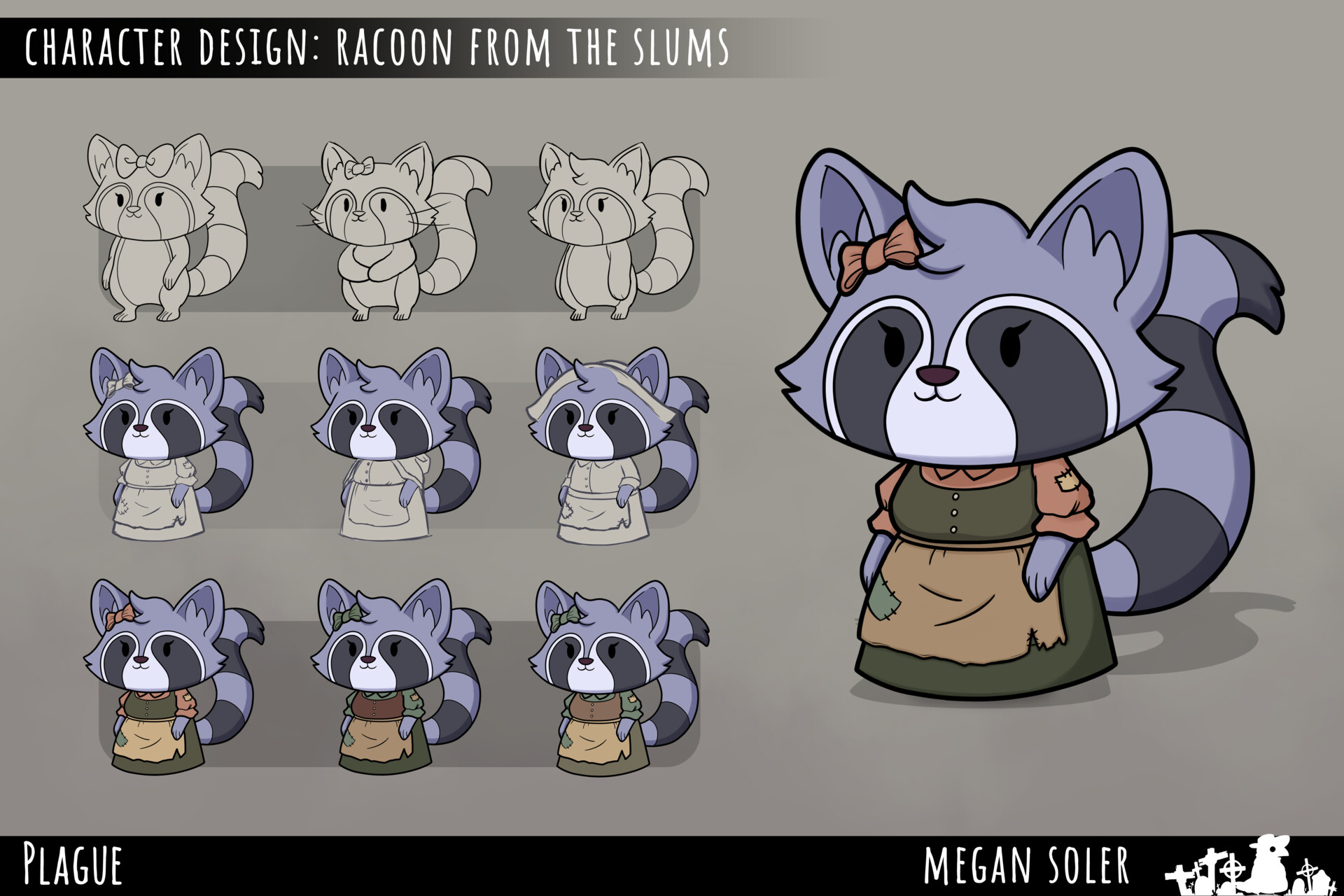 ArtStation - Rosie the Racoon