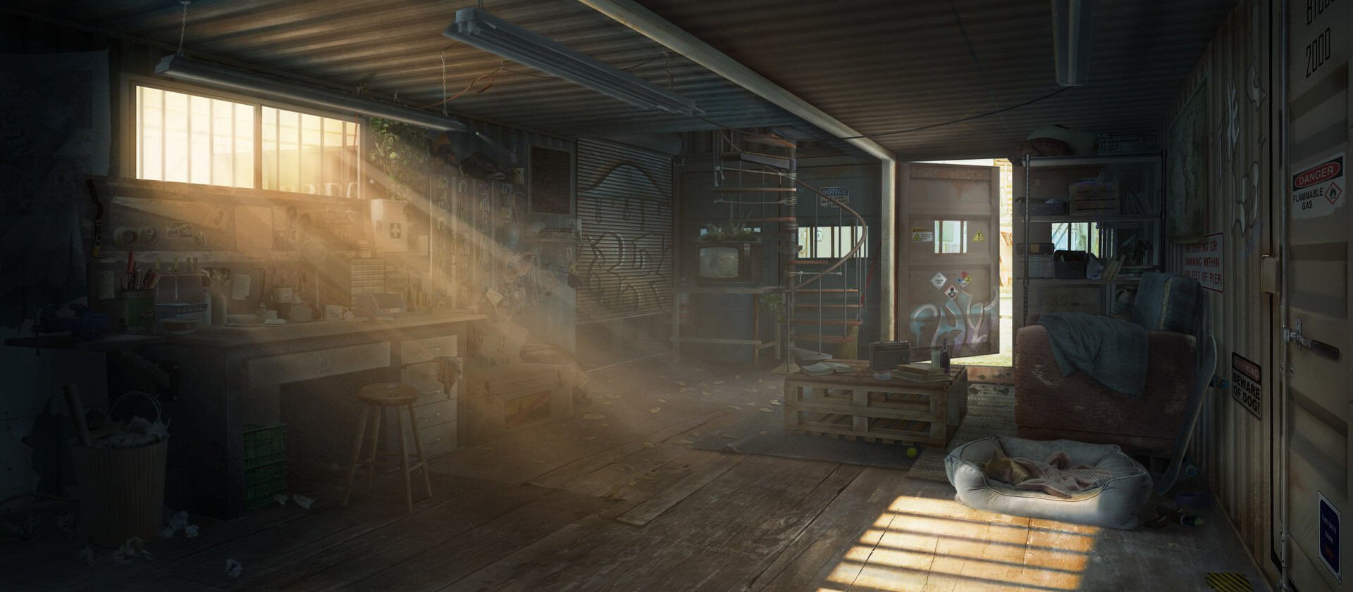 ArtStation - Reclaimed | Idle House