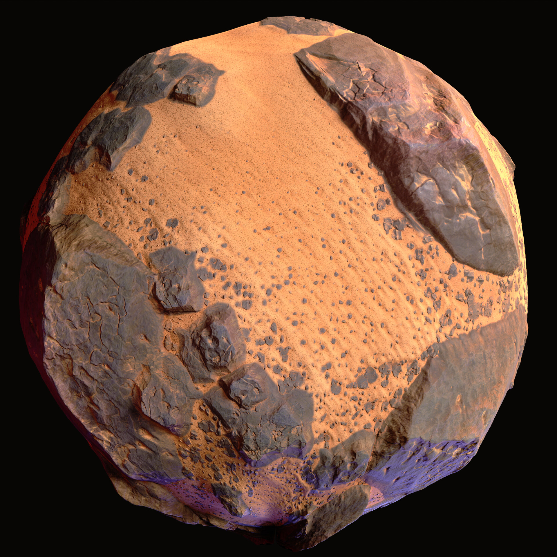 ArtStation - Desert Rock Study