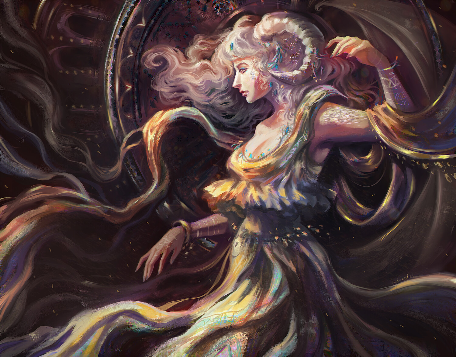 ArtStation - Golden shine