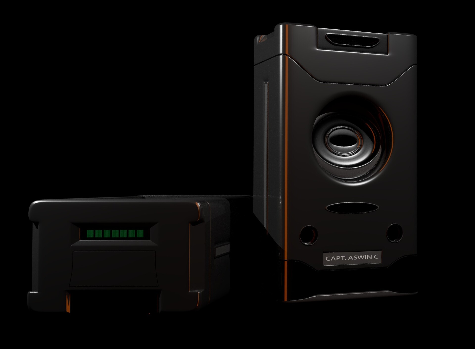 ArtStation - Sci-Fi Transponder | Hard Modelling