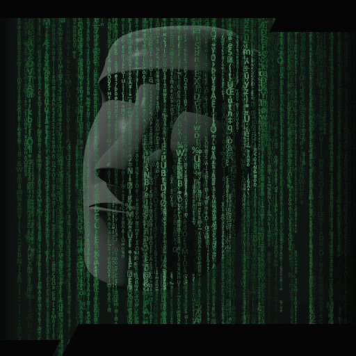 Matrixcode Hintergrundbild GIF