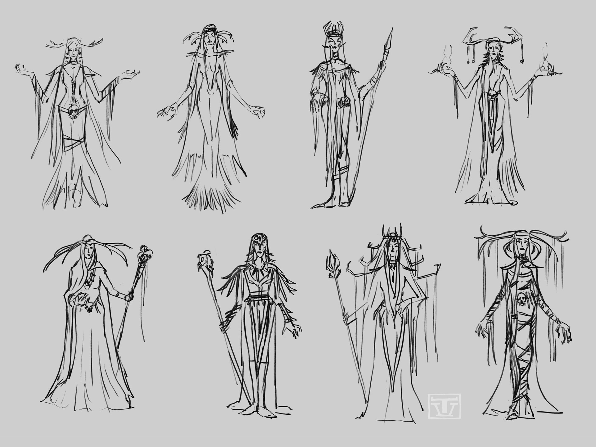 ArtStation - Concept Art of the dark ruler or dark part of the shaman's ...