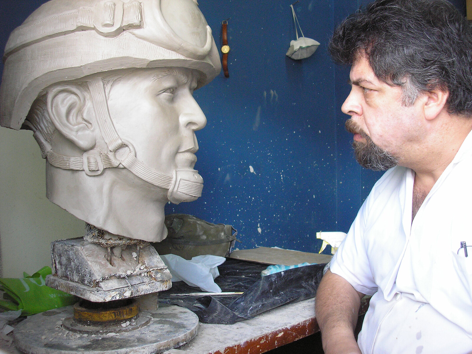 ArtStation - Captain Quintero Jungle. Bronarte National Police