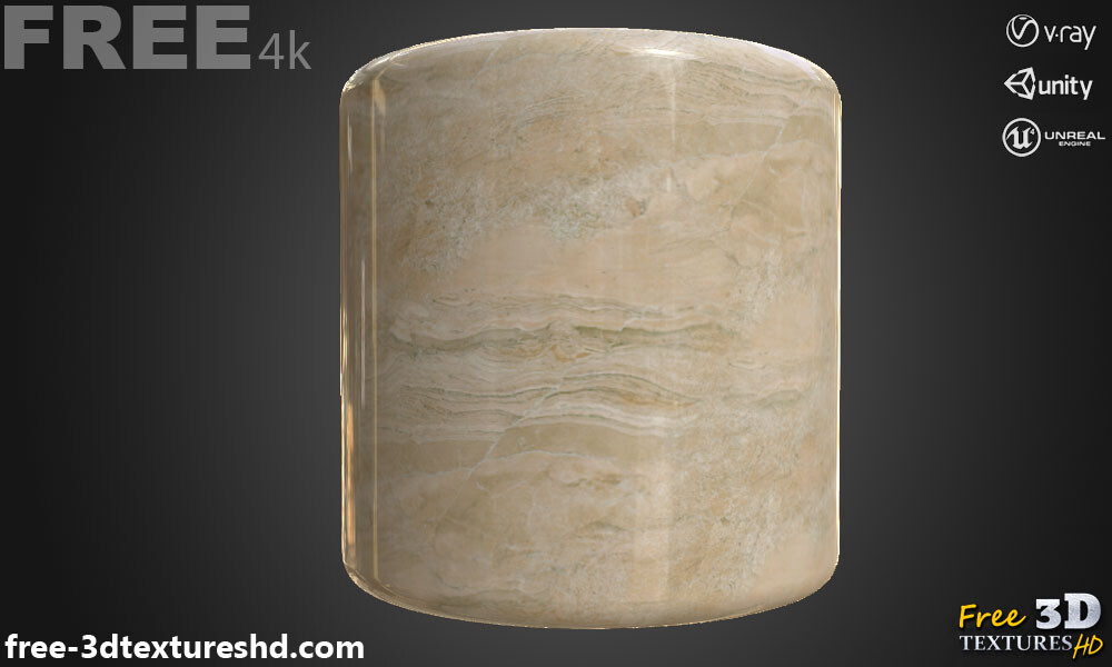 PBR Textures Free Download - Beige Marble PBR Texture in High ...