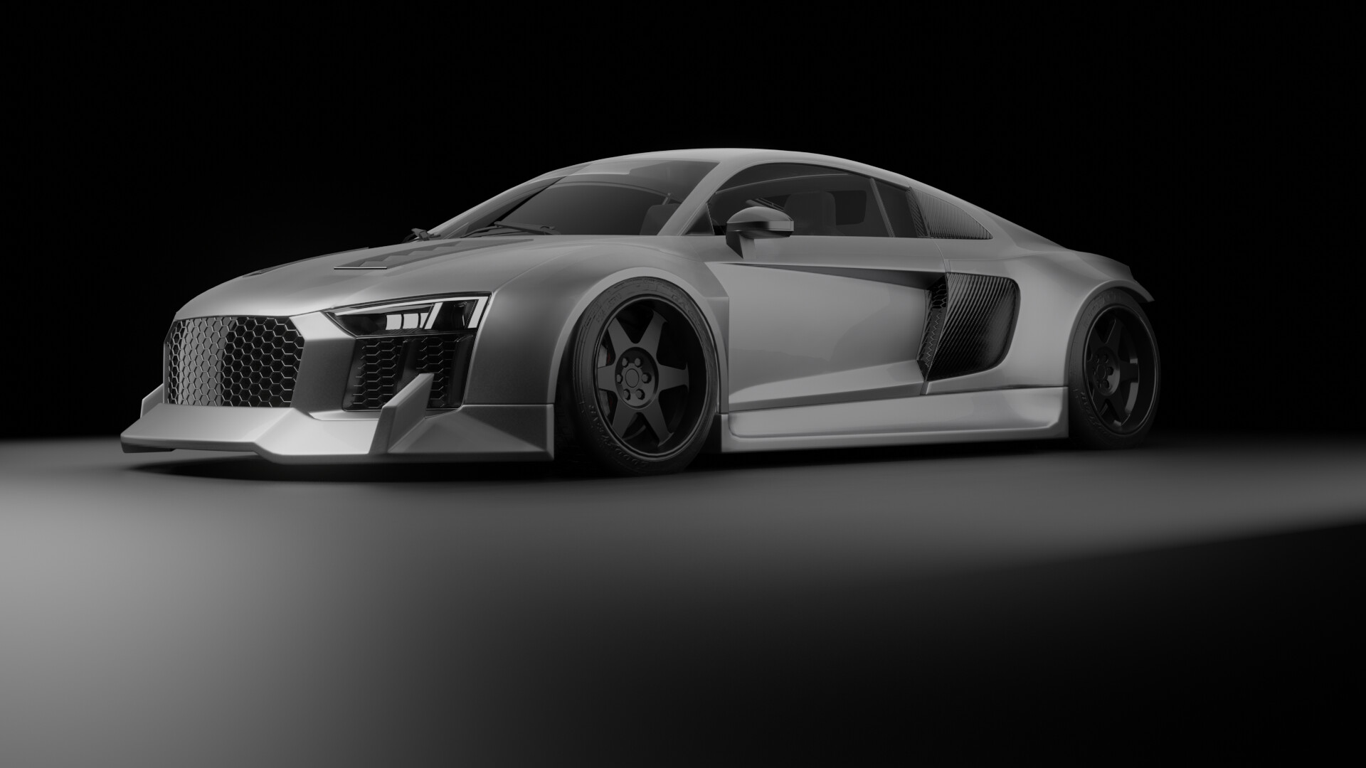 ArtStation - R8: The First supercar by Audi