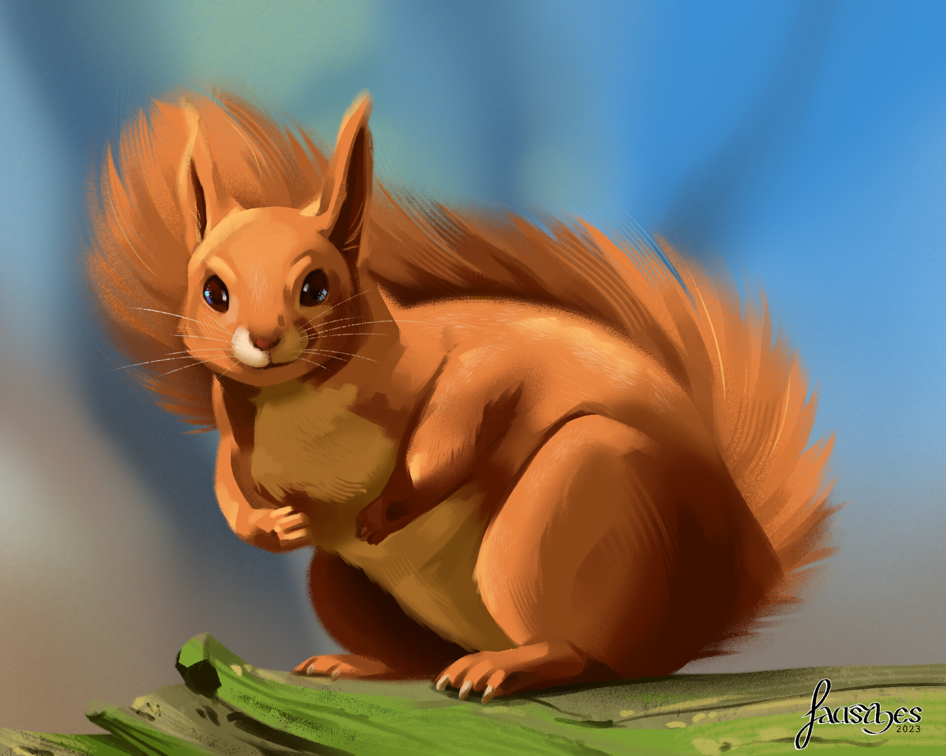 ArtStation - Study squirrel