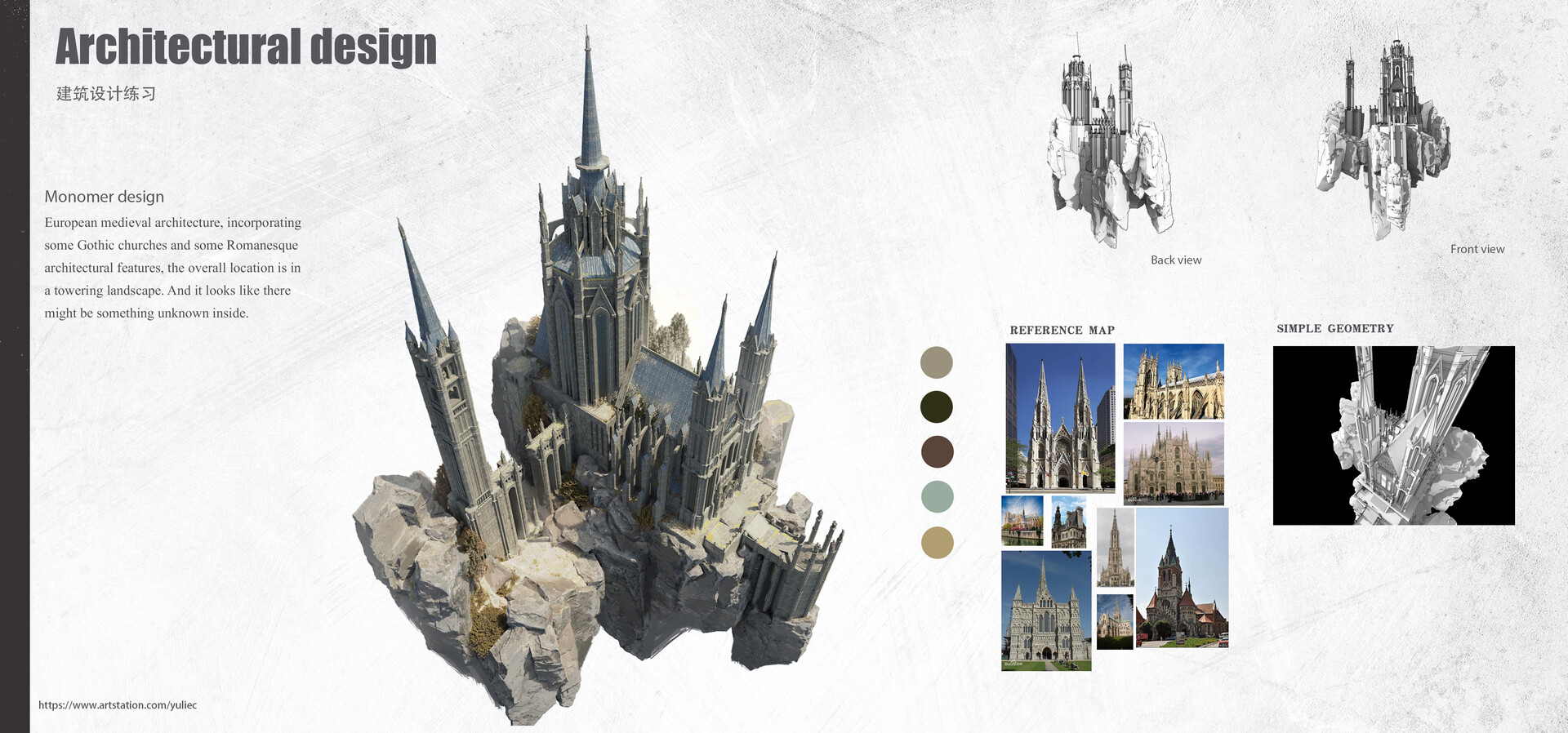 ArtStation - Medieval Architecture in Europe