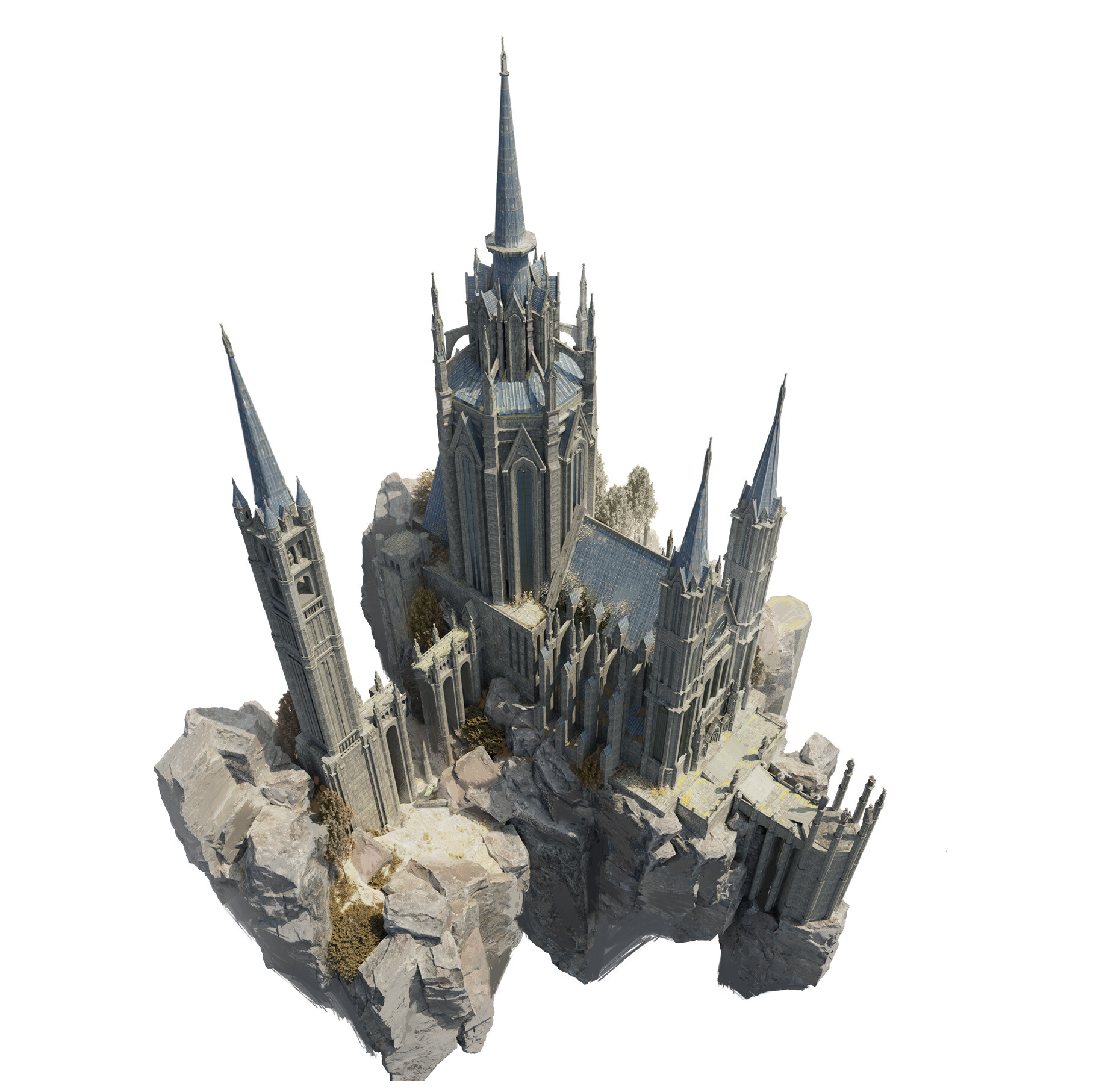 ArtStation - Medieval Architecture in Europe