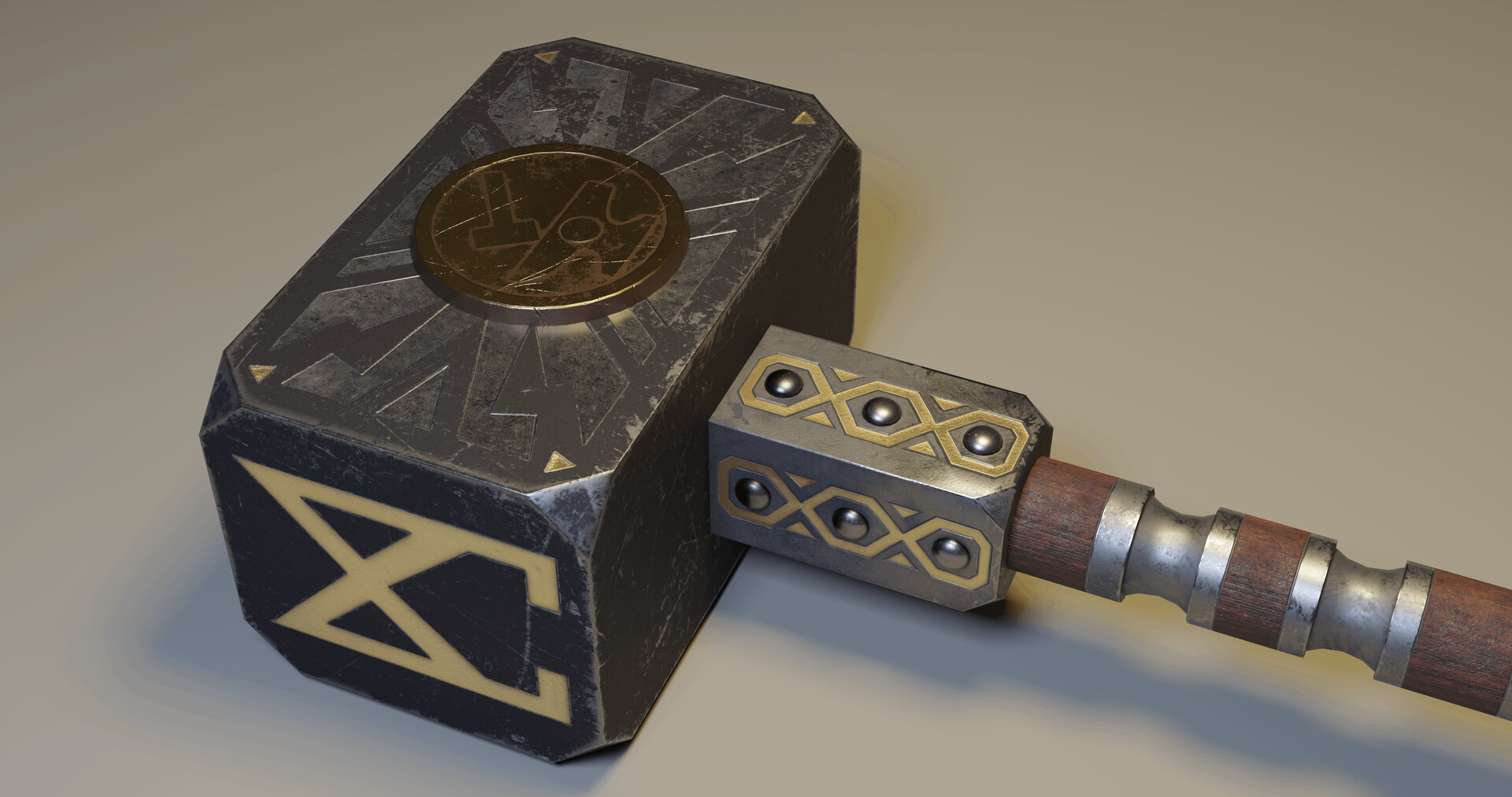 ArtStation - Dwarven hammer