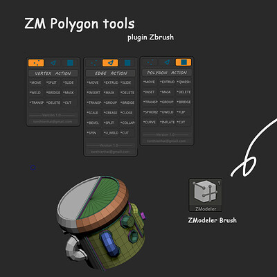 Ton Thien Hai - Plugin Zbrush