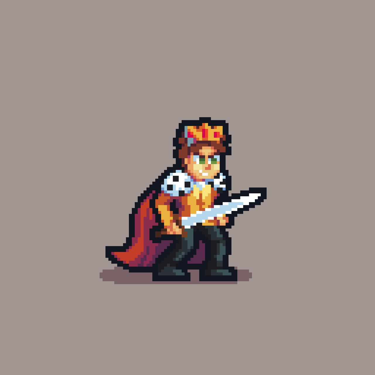 ArtStation - king animation