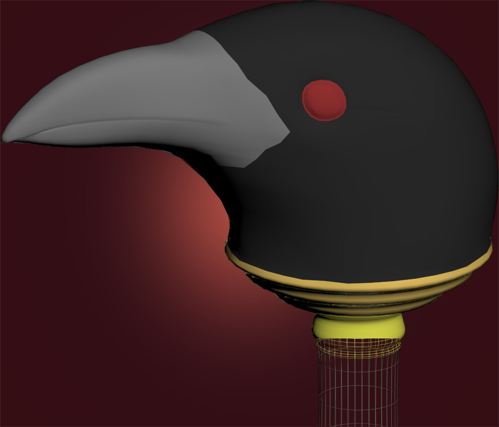 ArtStation - Crow cane